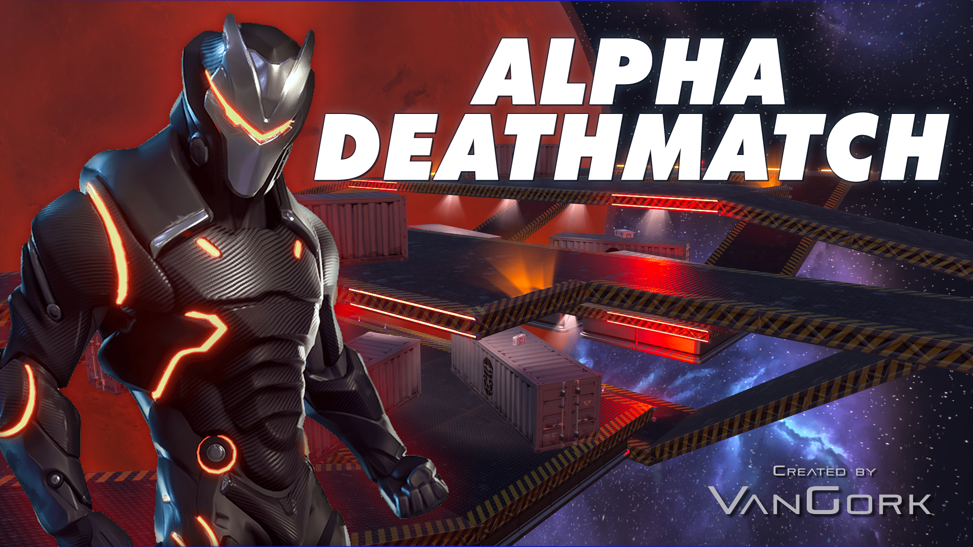 ALPHA - DEATHMATCH [ vangork ] – Fortnite Creative Map Code