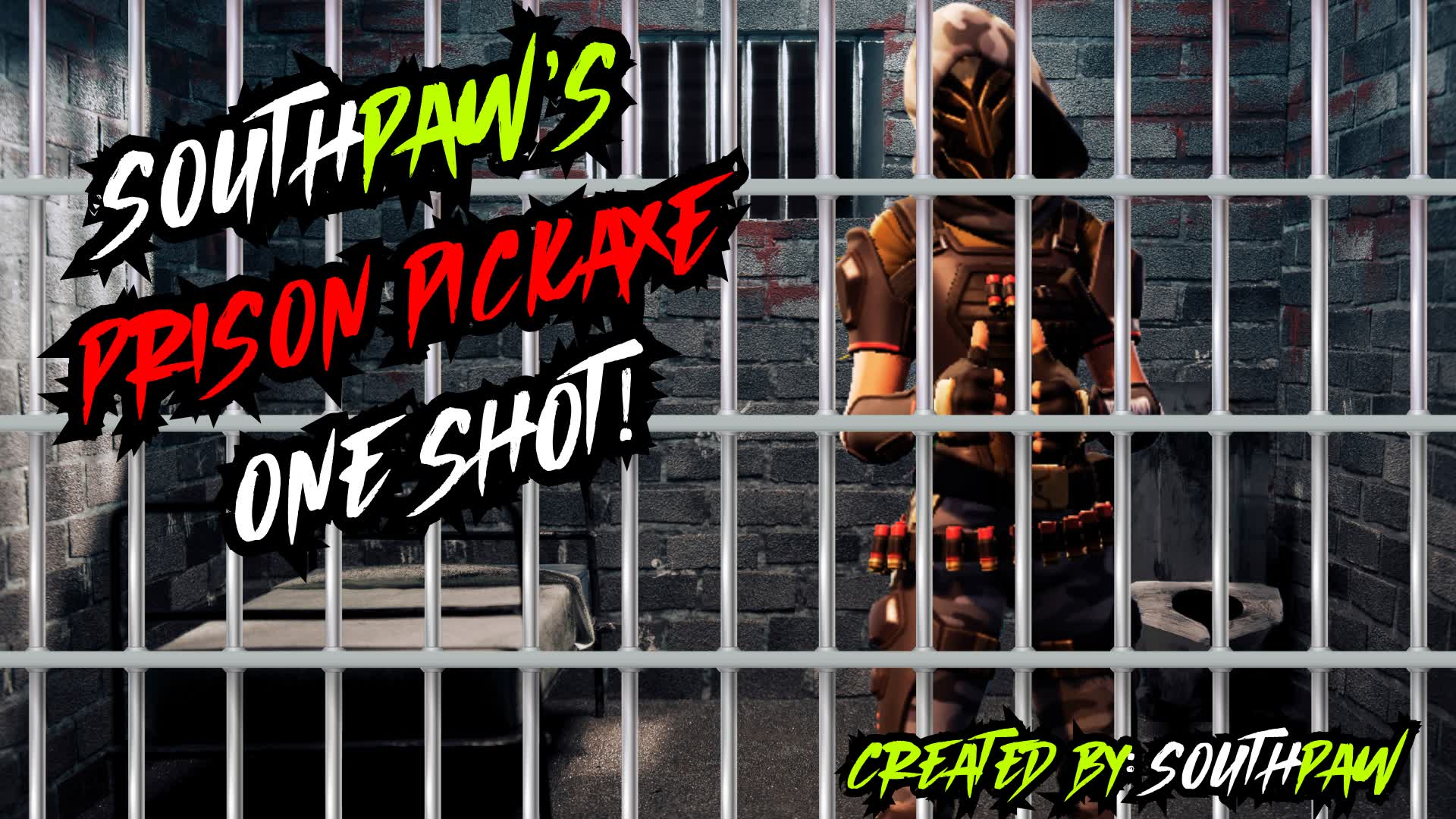 SOUTHPAW'S Prison Pickaxe ONE SHOT! [ southpaw ] – Fortnite Creative ...