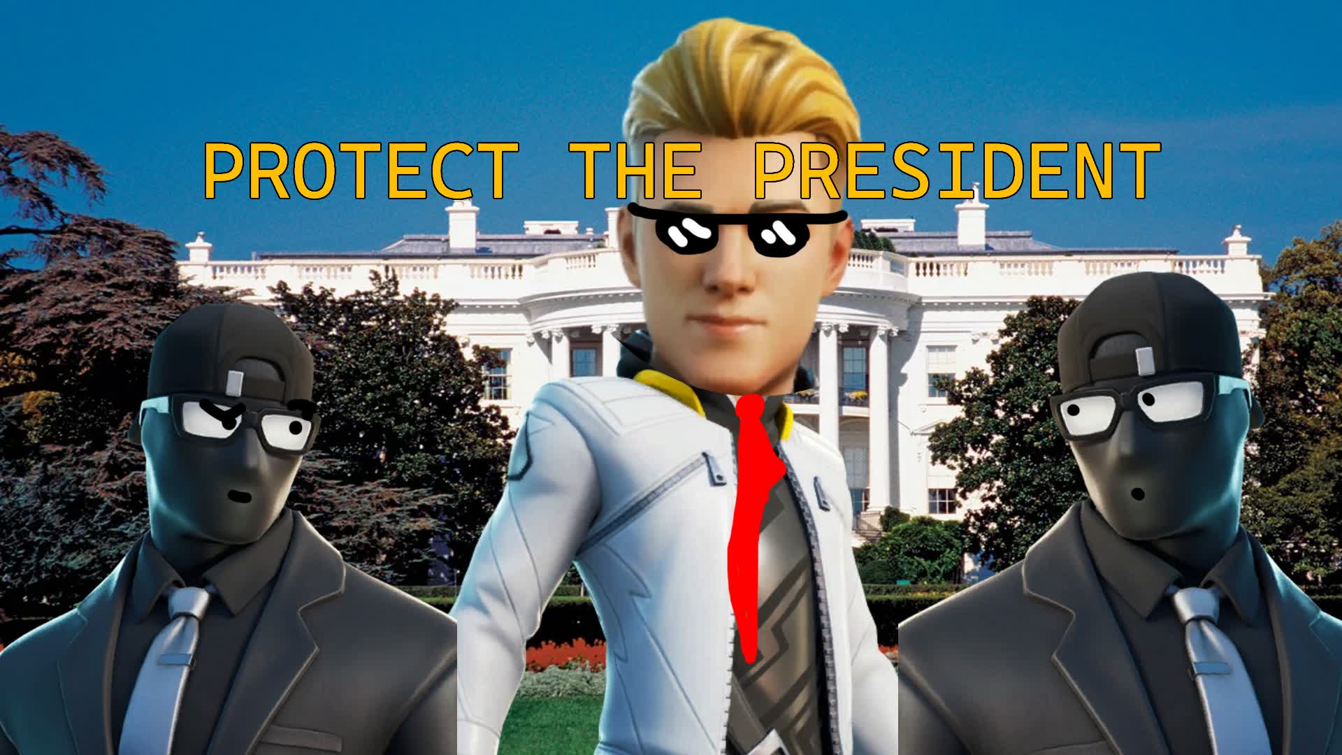 PWR Protect The President!! [ bendie ] – Fortnite Creative Map Code