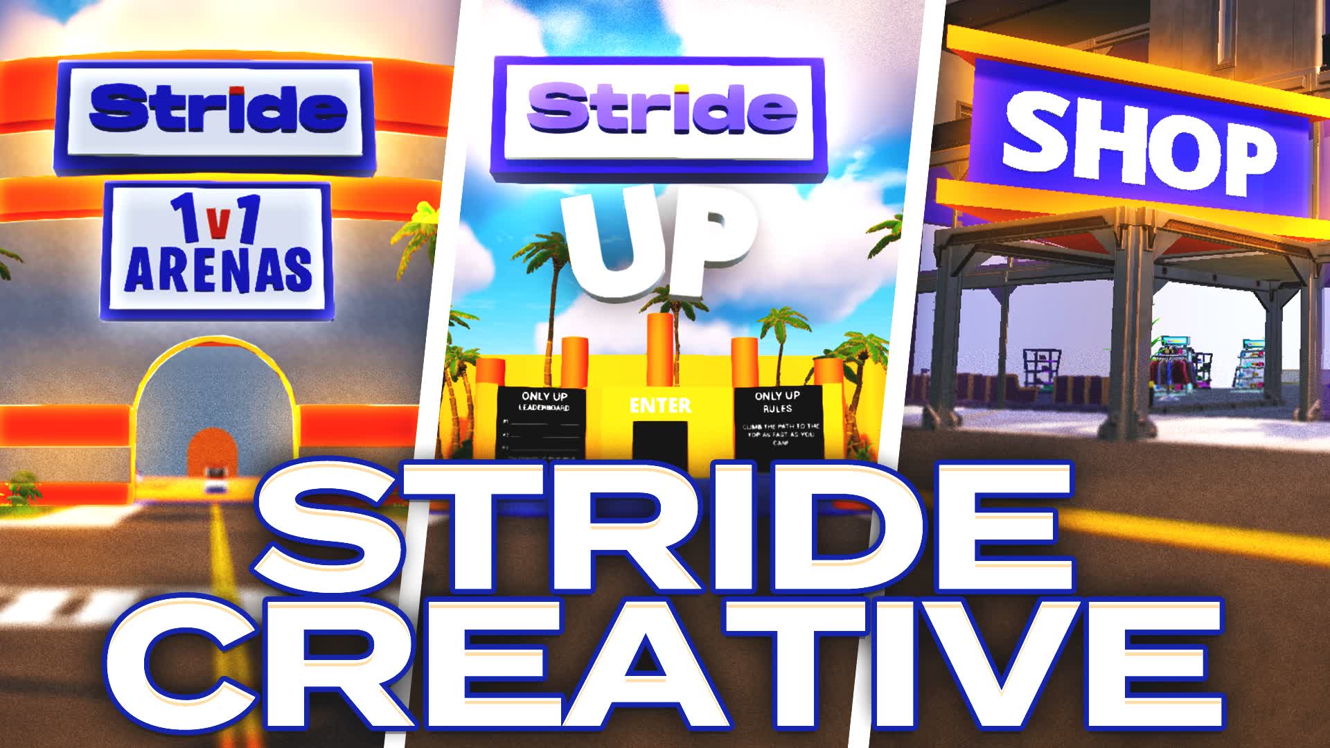 Stride Island [ eos-games ] – Fortnite Creative Map Code