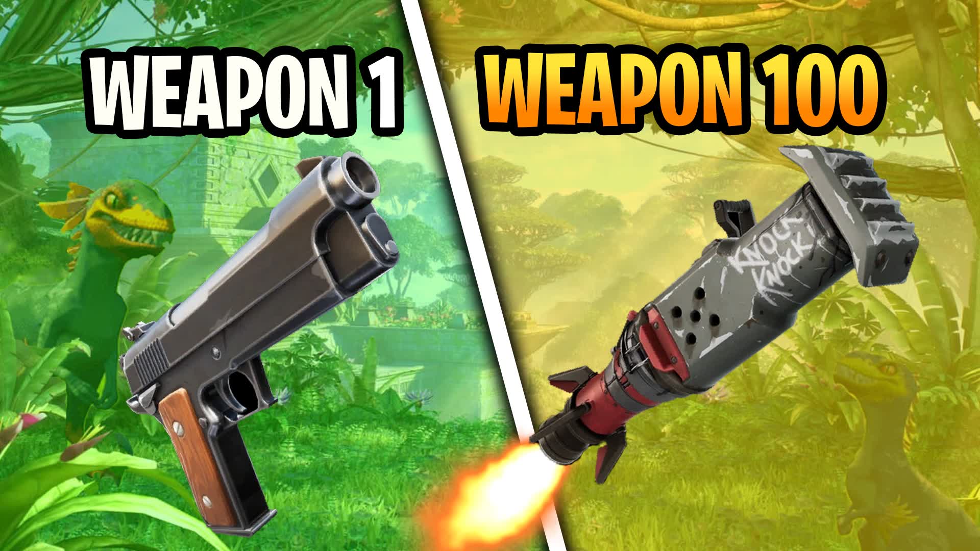 Jurassic Gun Game One-Shot 🦖🌴 [ forwardgames ] – Fortnite Creative Map Code