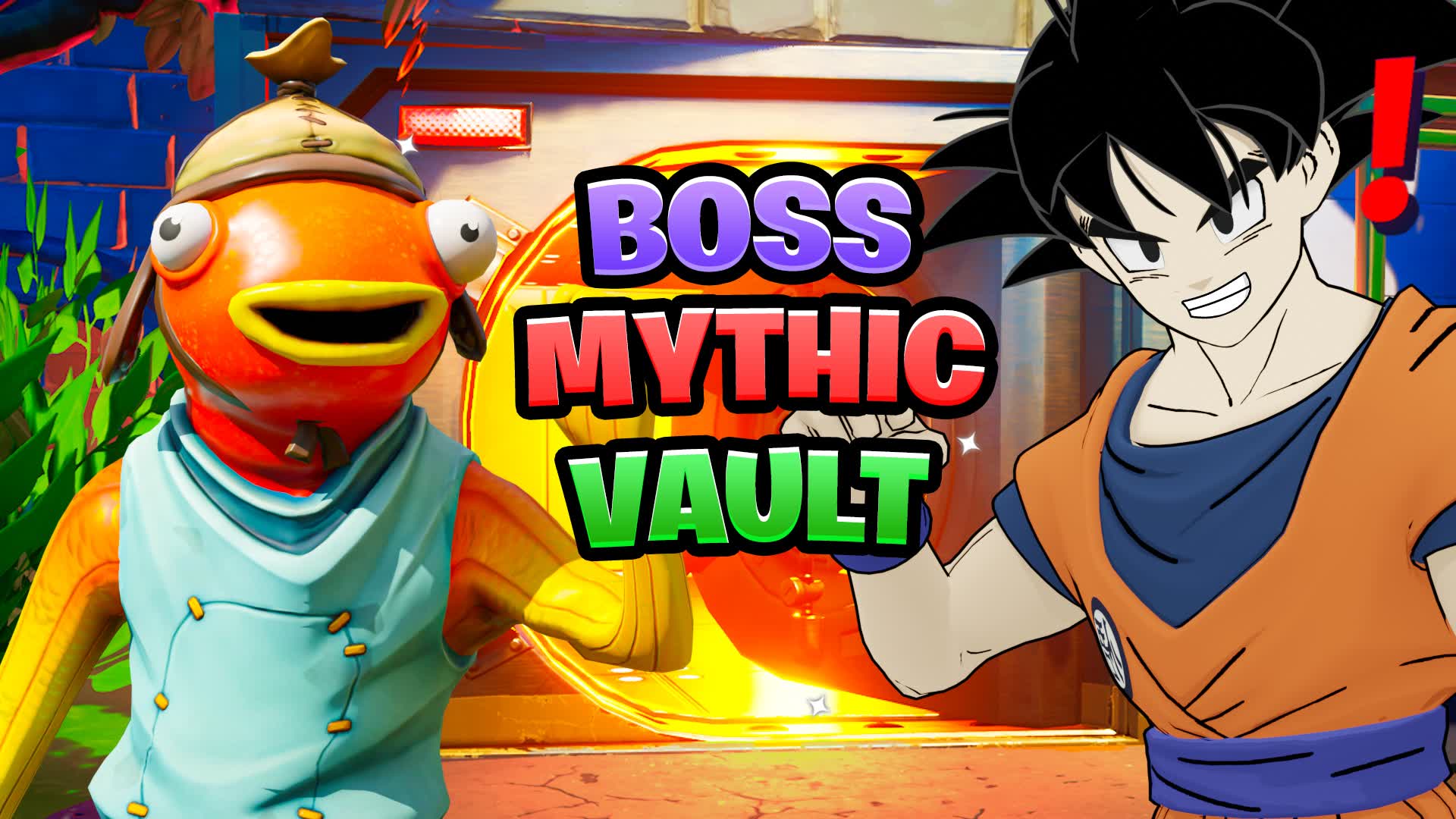 BOSS MYTHIC VAULT REWARDS [ mimomaps ] – Fortnite Creative Map Code