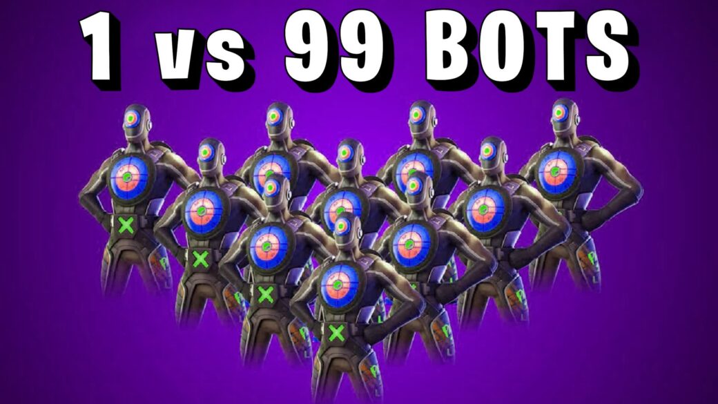1 vs 99 BOTS Battle Royale [ ferjusyt ] – Fortnite Creative Map Code