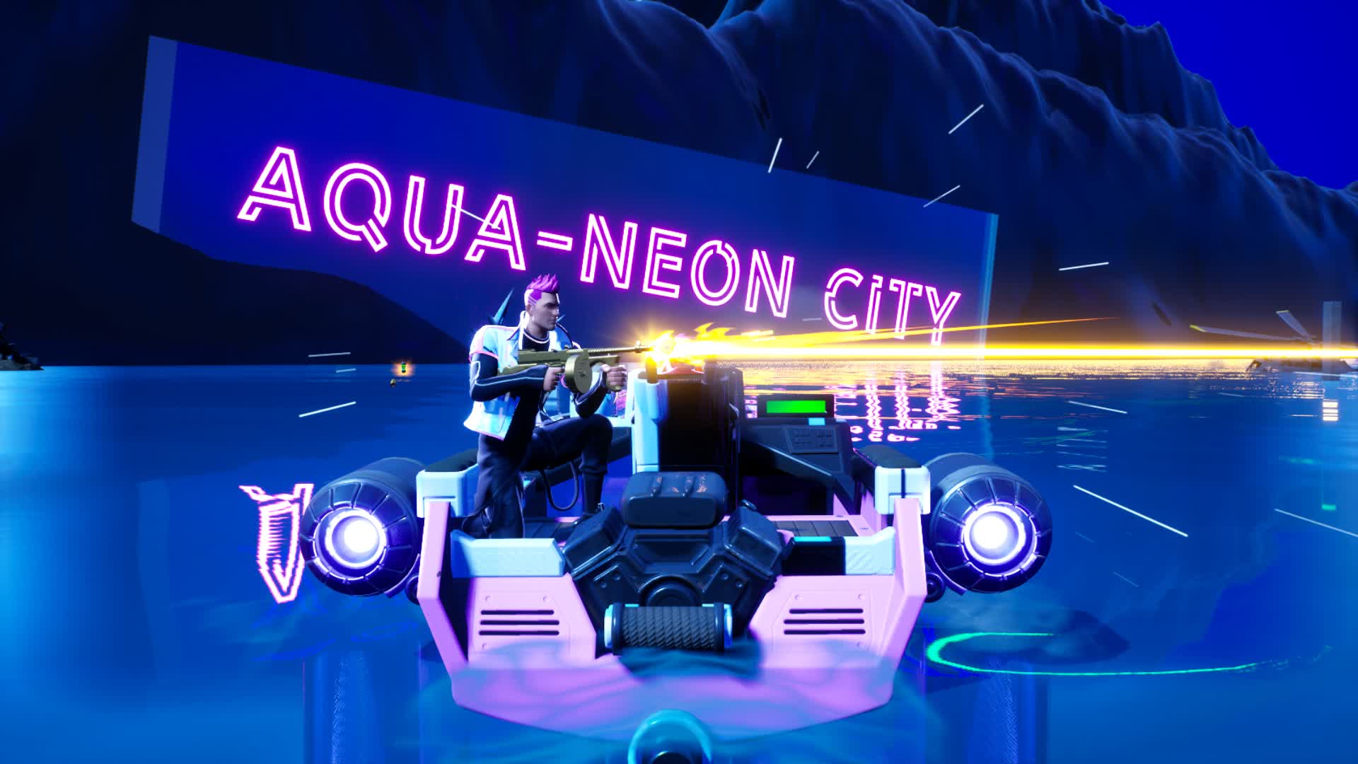 Aqua-Neon City: The Fight For Tomorrow [ tomlinstudio ] – Fortnite ...