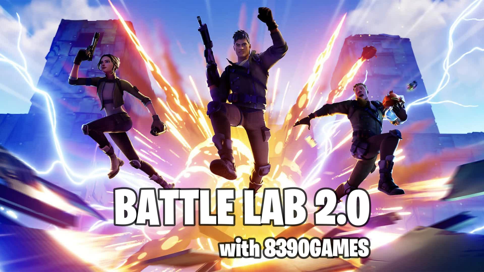 Battle Lab 2.0 [ 8390games ] – Fortnite Creative Map Code