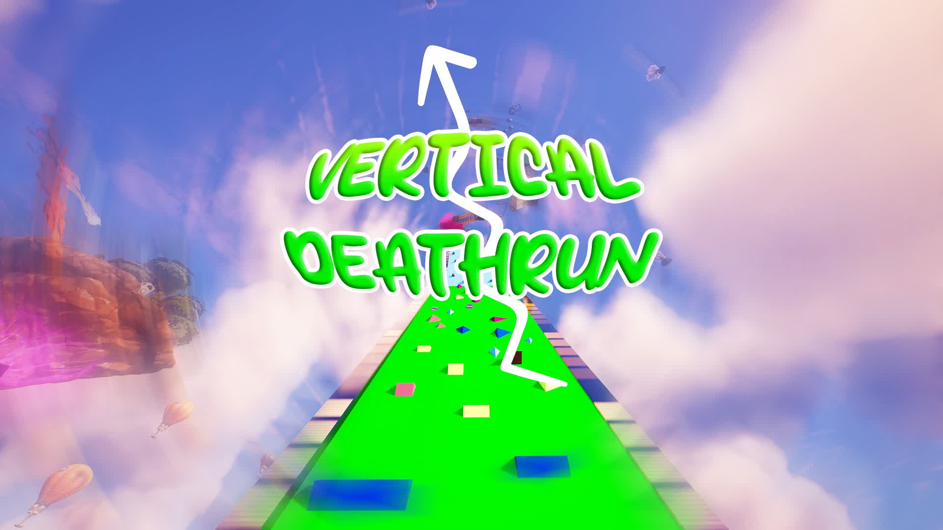 VERTICAL DEATHRUN [ sianafr ] – Fortnite Creative Map Code