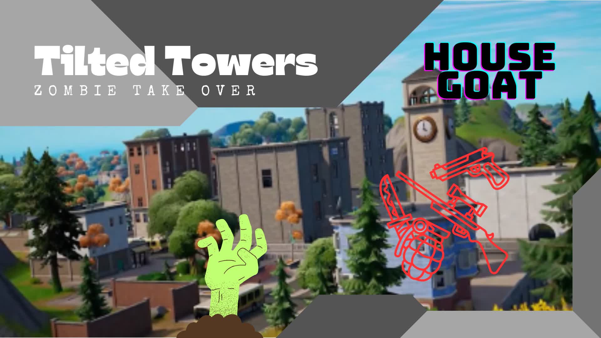 Tilted Towers Zombie Take Over [ housegoat5473 ] – Fortnite Creative ...