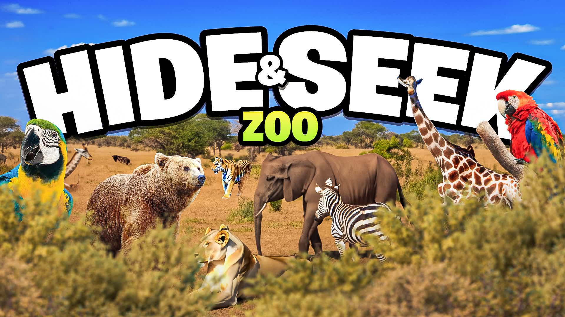 ZOO | HIDING GAME 🦁 [ jacob ] – Fortnite Creative Map Code