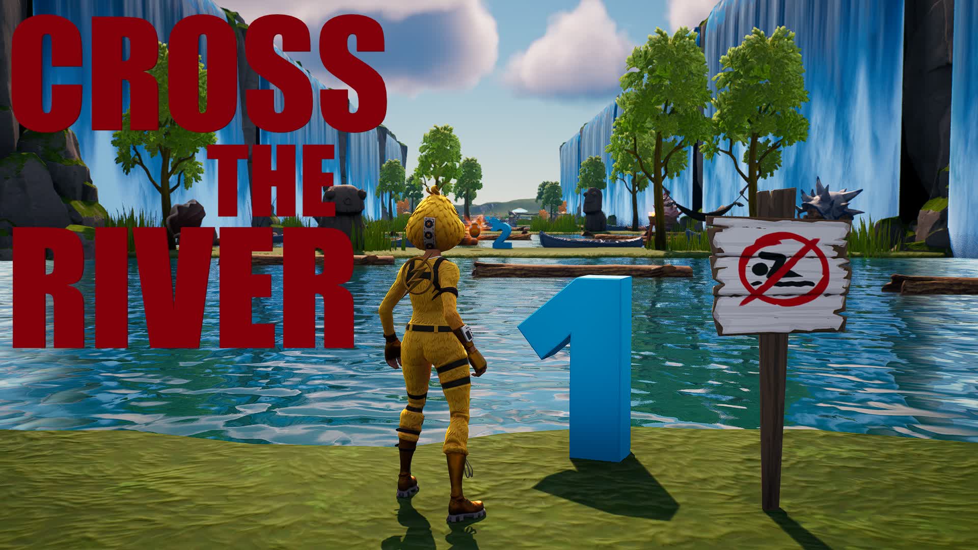 Cross The River [ smallfry ] – Fortnite Creative Map Code
