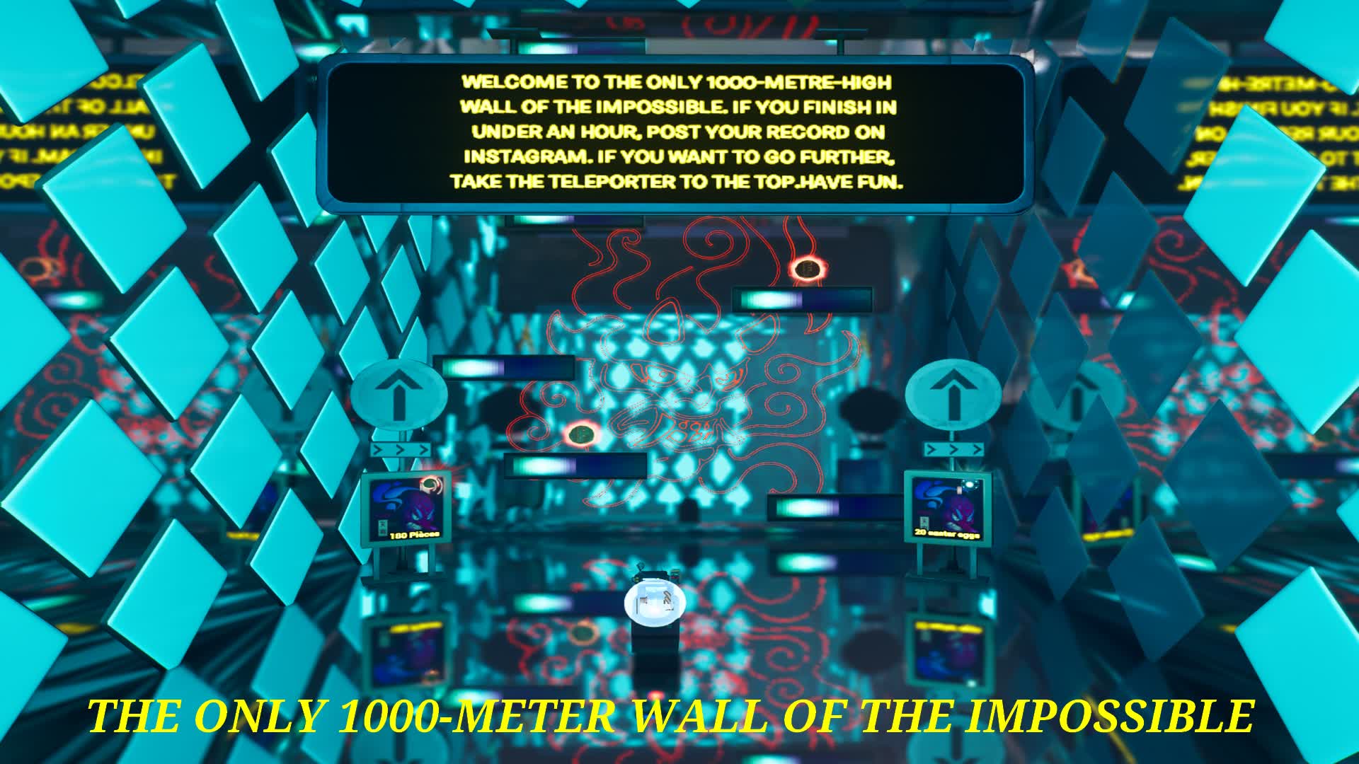 1000-METRES WALL OF THE IMPOSSIBLE [ tonydjytb ] – Fortnite Creative ...