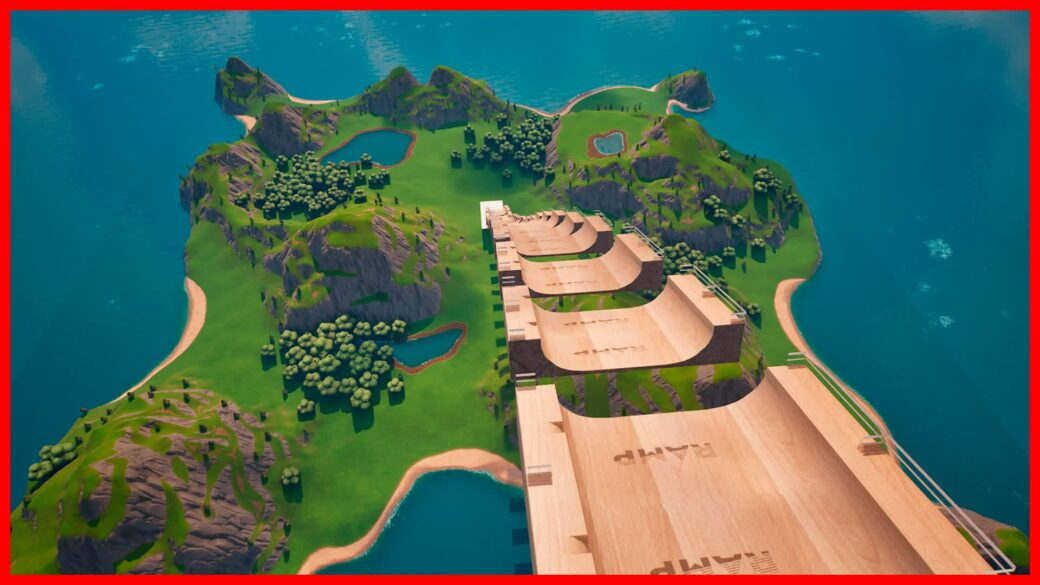 MEGA RAMP RACE [ hacky ] – Fortnite Creative Map Code