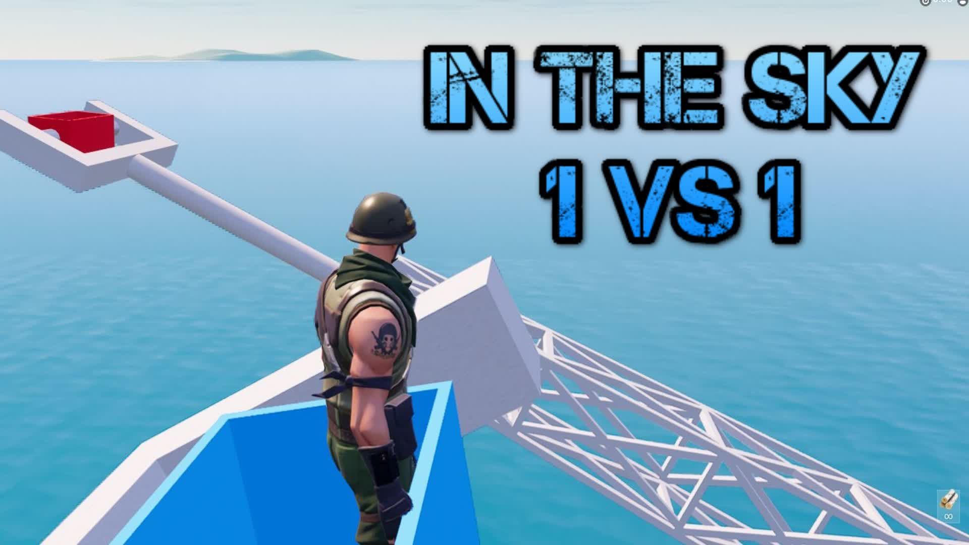 IN THE SKY (1v1)🆕 [ franpro1978 ] – Fortnite Creative Map Code