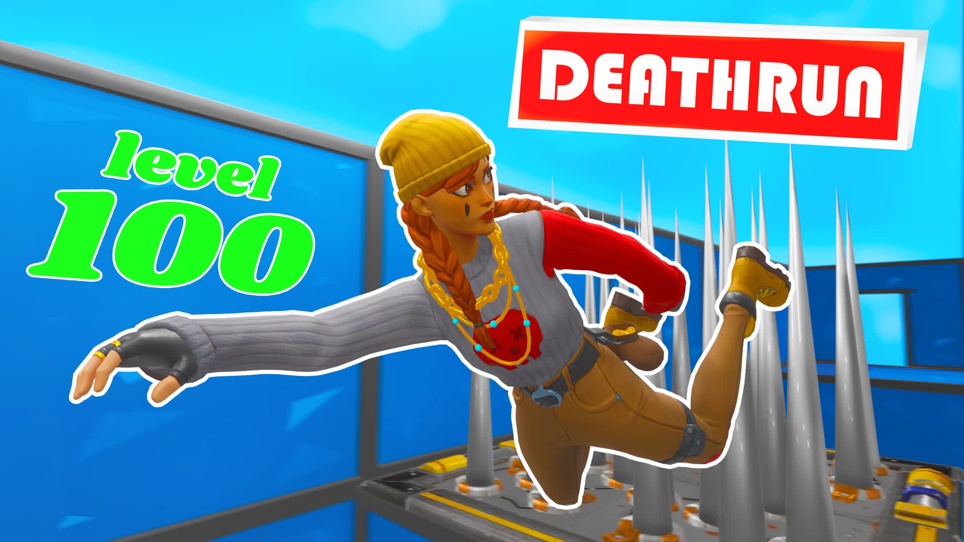 100 LEVEL IMPOSSIBLE DEATHRUN [ diyego ] – Fortnite Creative Map Code