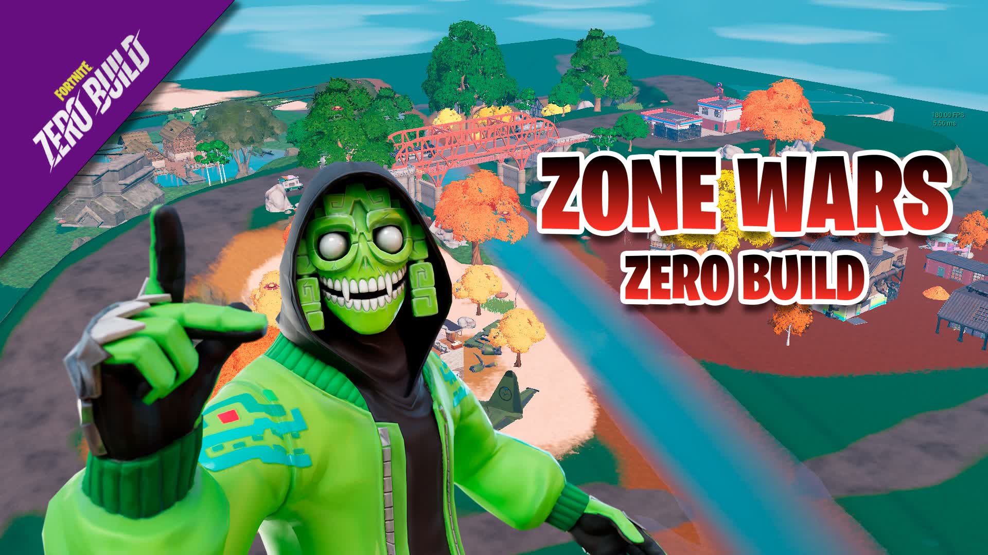 FFA ZONE WARS ZERO BUILD [32 PLAYERS] [ ncreeses ] – Fortnite Creative Map Code
