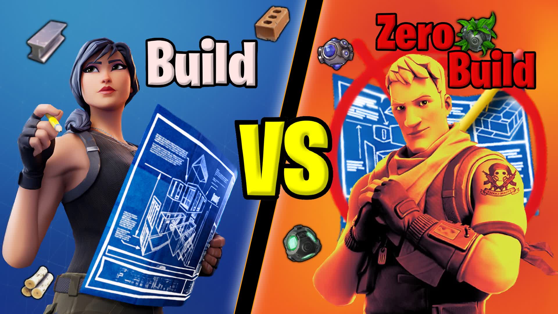 🆕 Build 🛠️ Vs Zero Build 🚫 Zeroct Fortnite Creative Map Code 5511