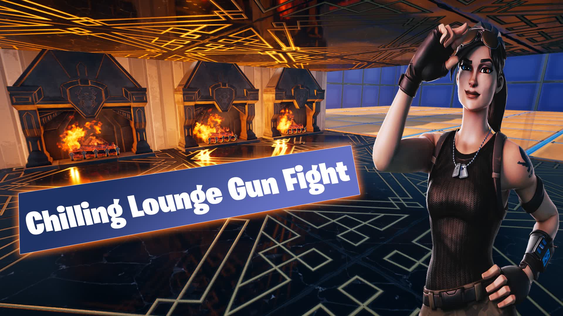 Chilling Lounge Gun Fight [ ak_gaming ] – Fortnite Creative Map Code