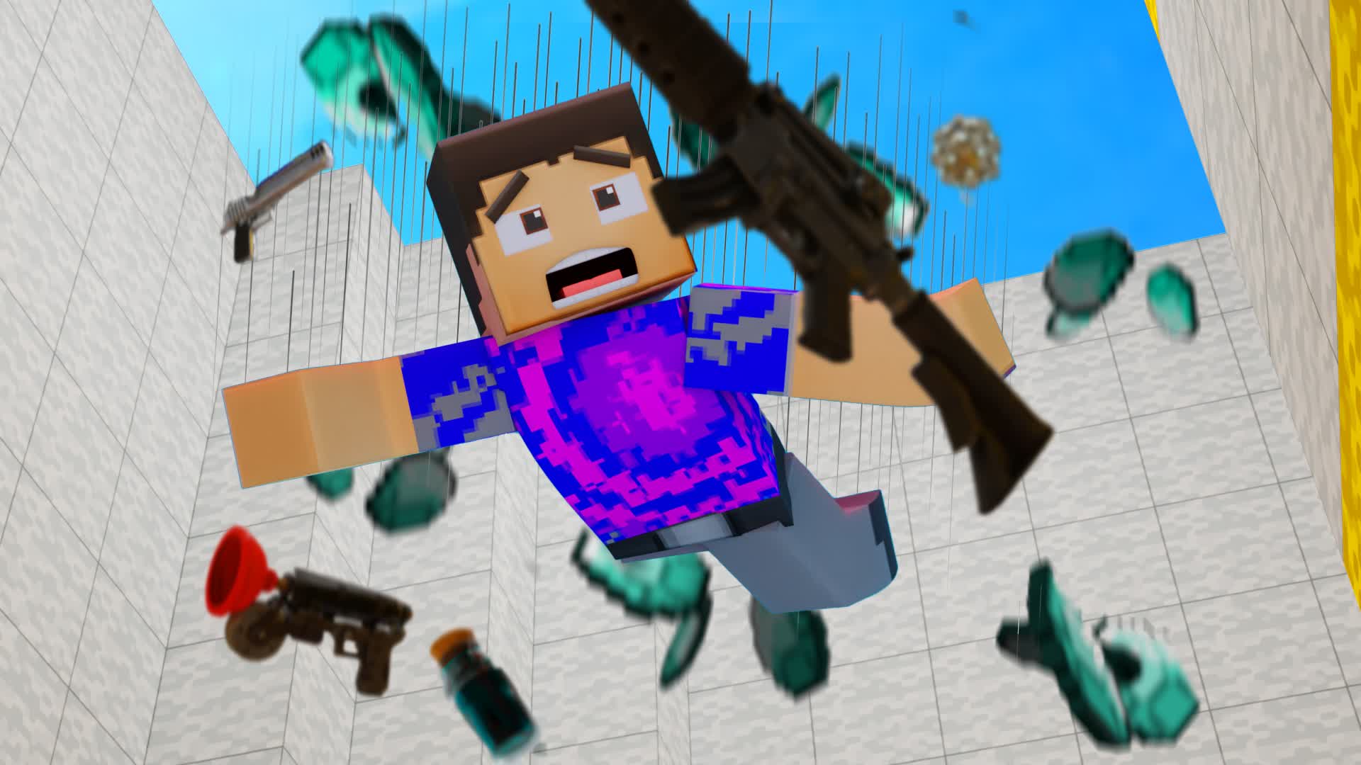 THE MINECRAFT PIT FFA [ fouelmonsi ] – Fortnite Creative Map Code