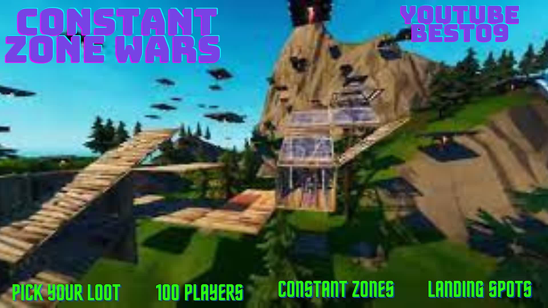 CONSTANT ZONE WARS [ best09 ] – Fortnite Creative Map Code