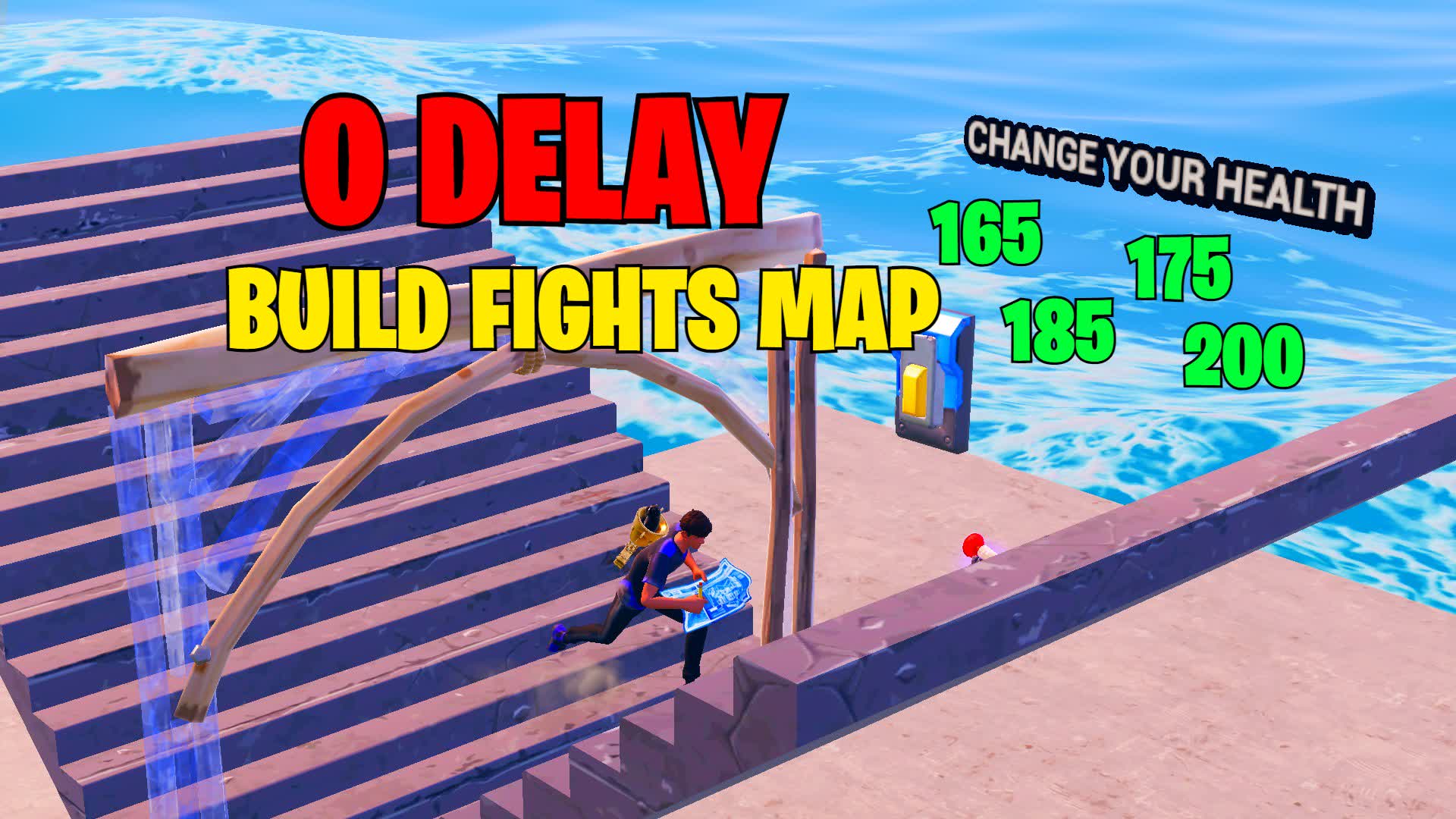 0 DELAY 1v1 Build Fights Map [ spexr ] – Fortnite Creative Map Code