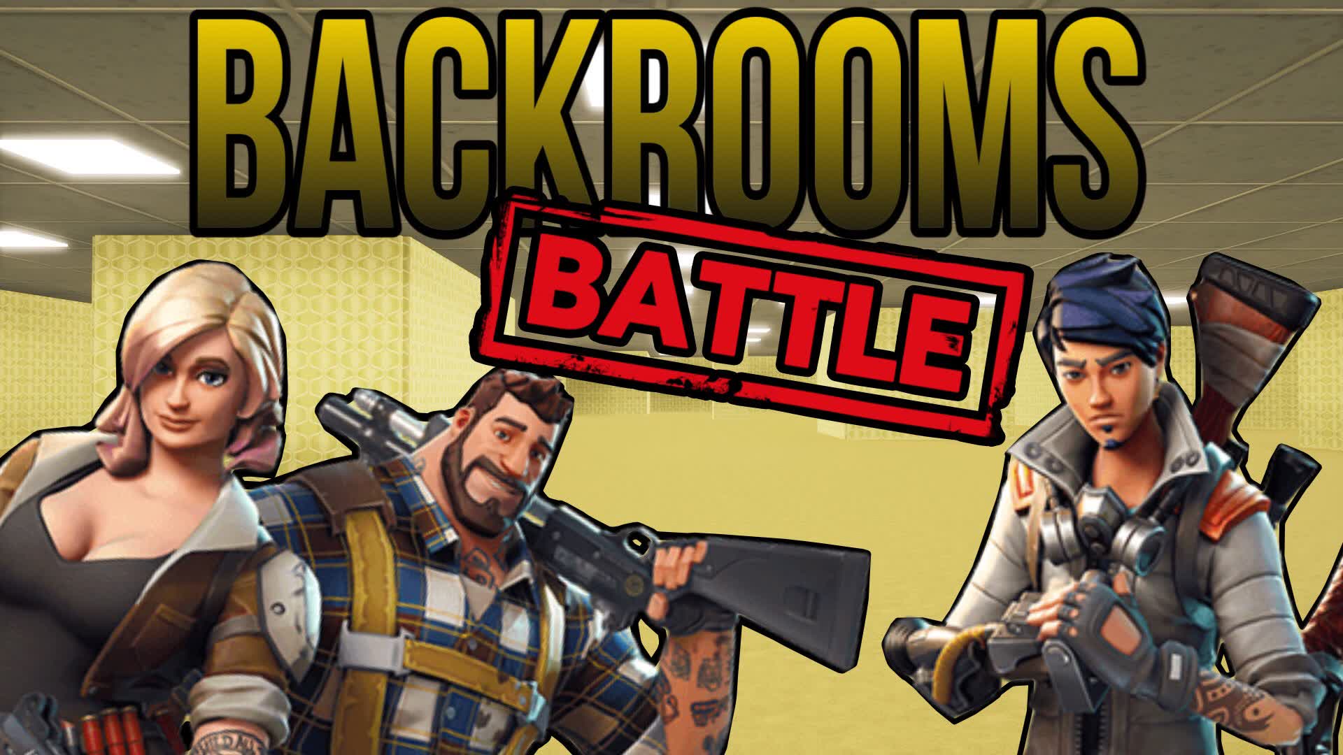 BACKROOMS BATTLE ADM [ agence ] – Fortnite Creative Map Code