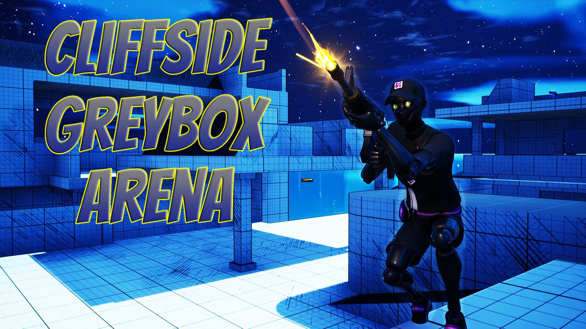 Cliffside Greybox Arena [ watersnakegames ] – Fortnite Creative Map Code