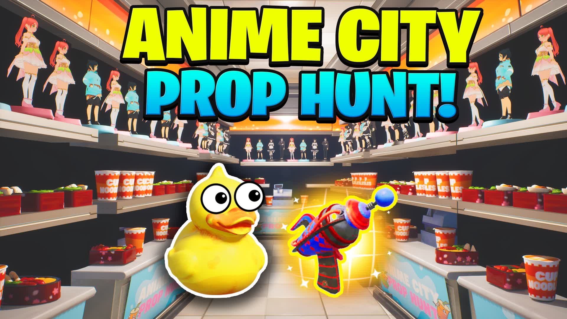 ANIME CITY - PROPHUNT 👀 [ clickcreates ] – Fortnite Creative Map Code