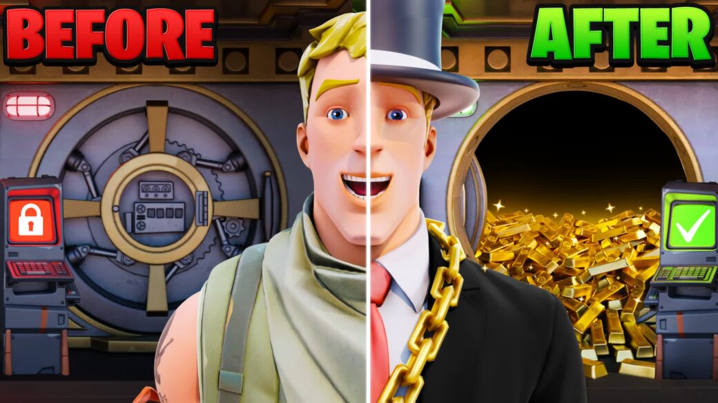 Time Heist ⏰ - Time Travel [ clickcreates ] – Fortnite Creative Map Code