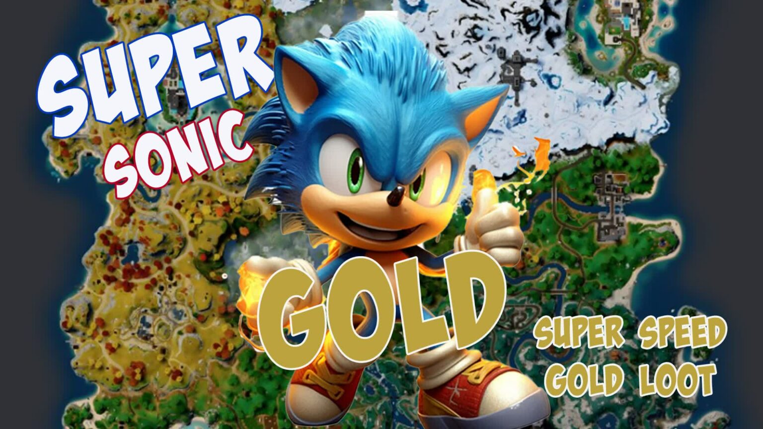 💨 SUPER SONIC SPEED GOLD🥇 [ clappazon ] – Fortnite Creative Map Code