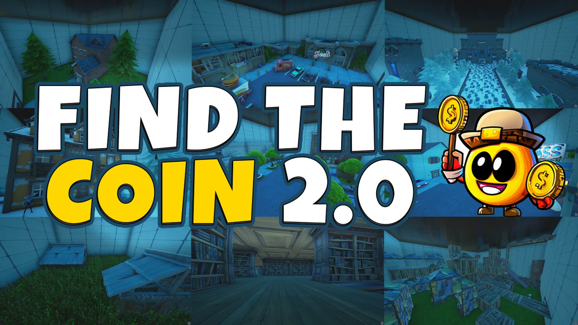 Find The Coin 2.0! [ Zen_Zealot ] – Fortnite Creative Map Code