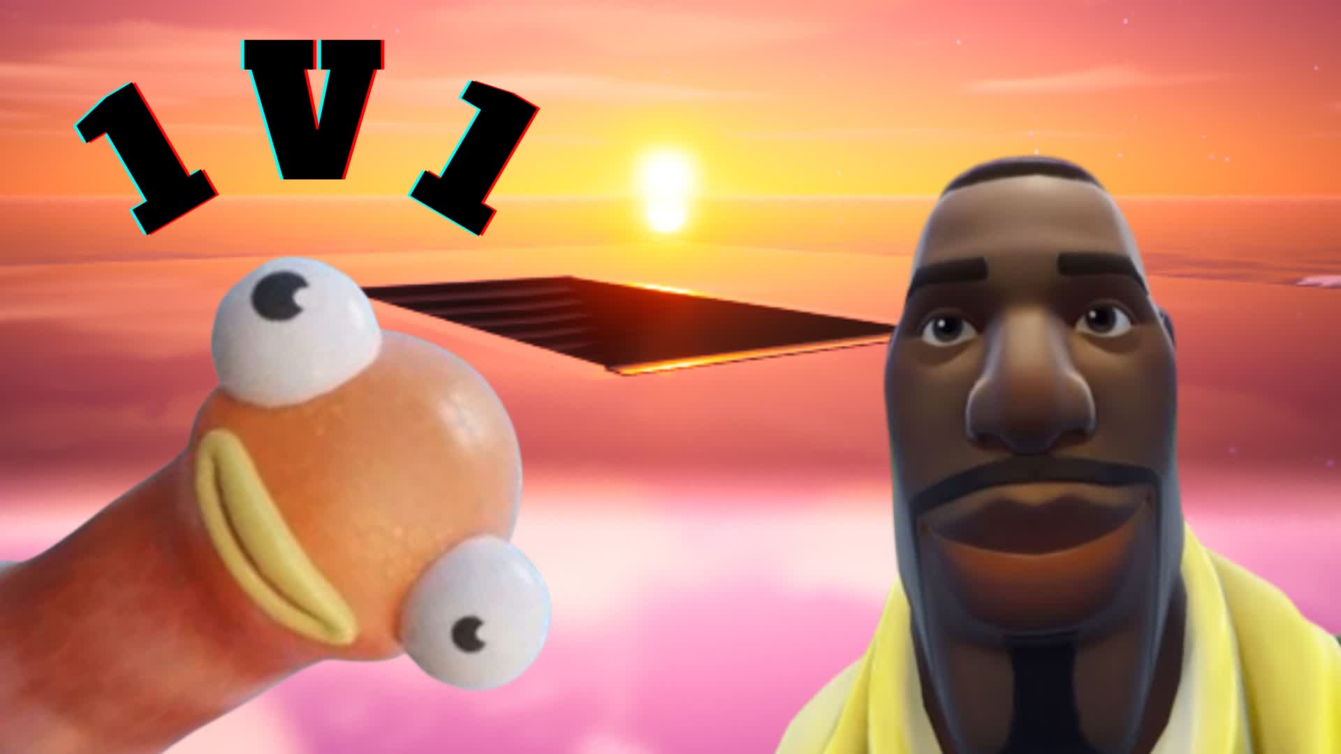 GLITCH RAVE Red Explosion 4P [ misoshita ] – Fortnite Creative Map Code