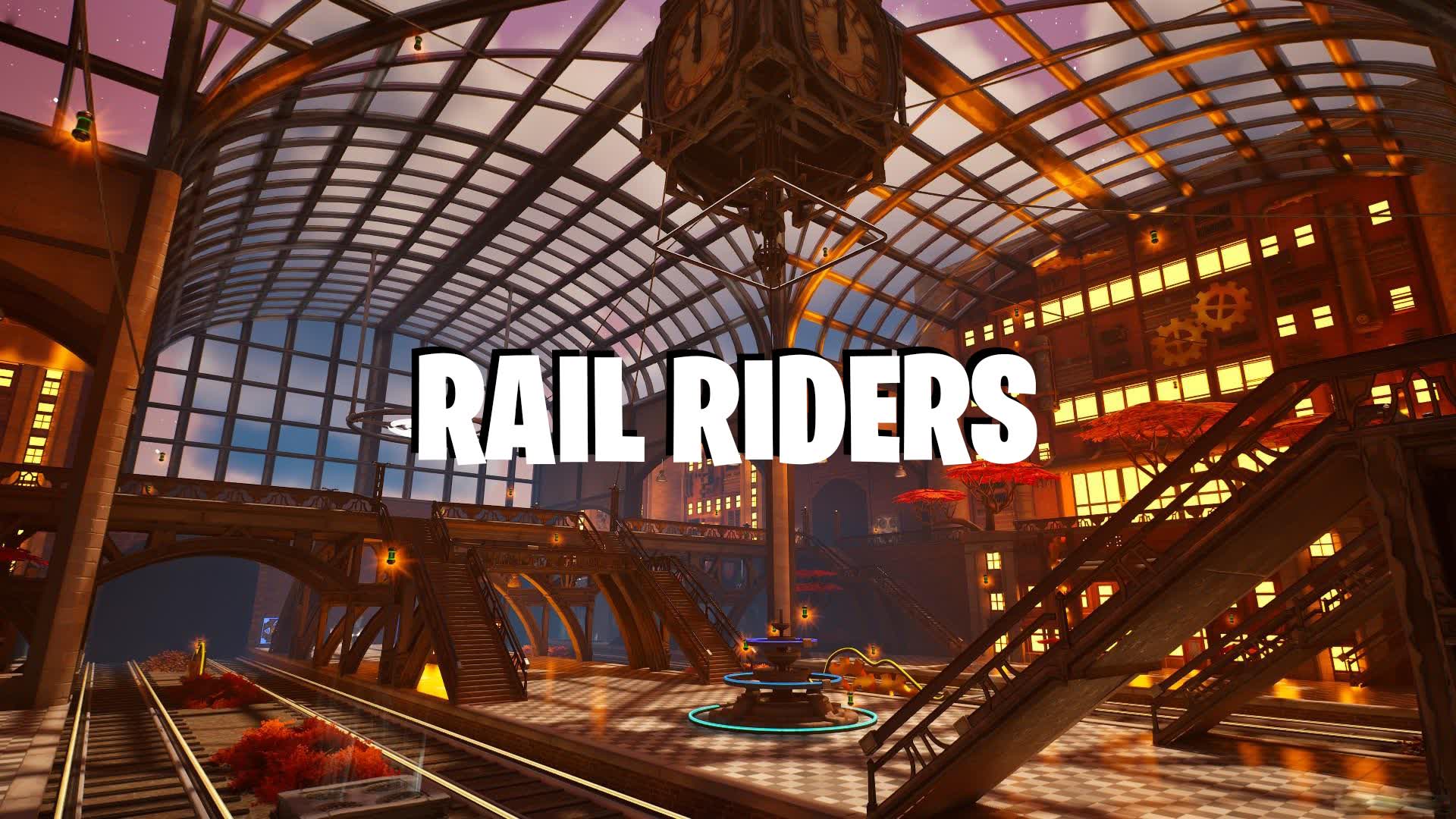 Rail Riders [ KKSlider ] – Fortnite Creative Map Code
