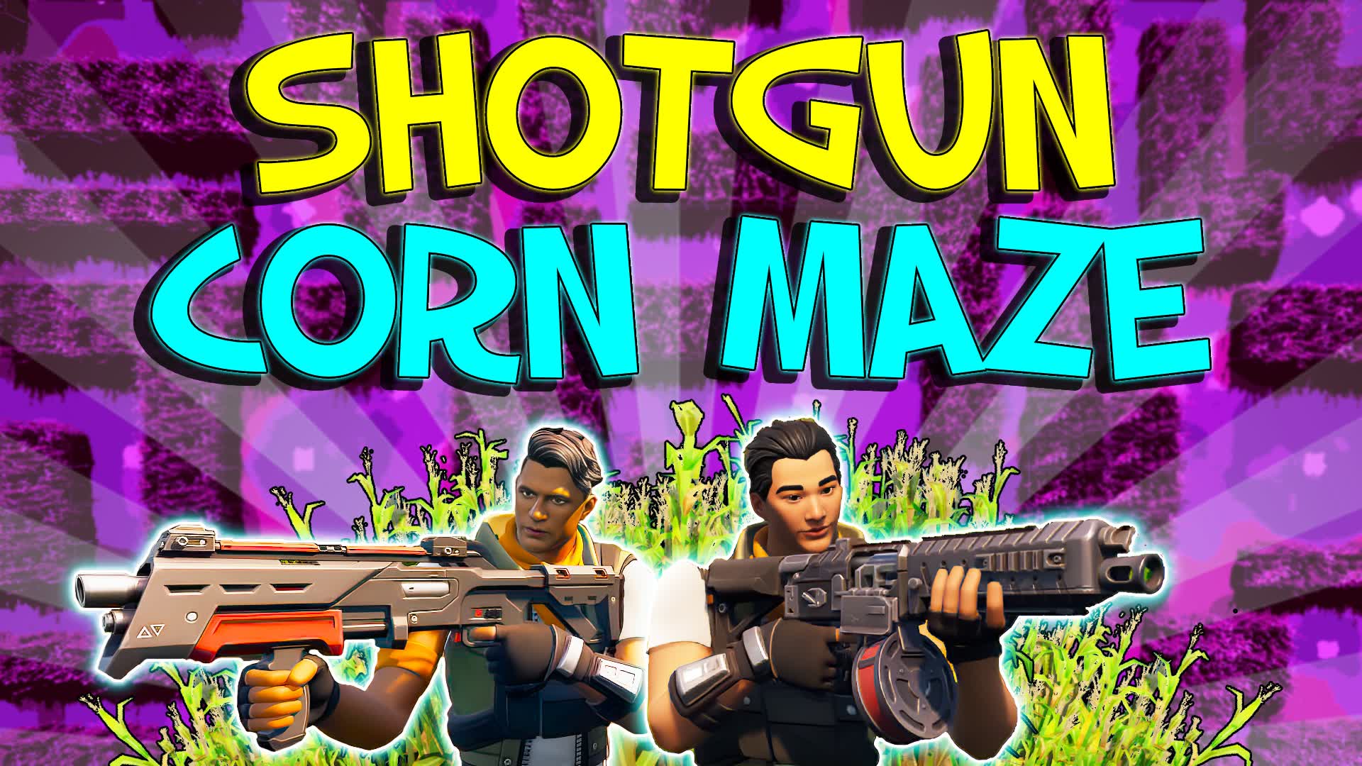 SHOTGUN CORN MAZE [ pandawarrior ] – Fortnite Creative Map Code