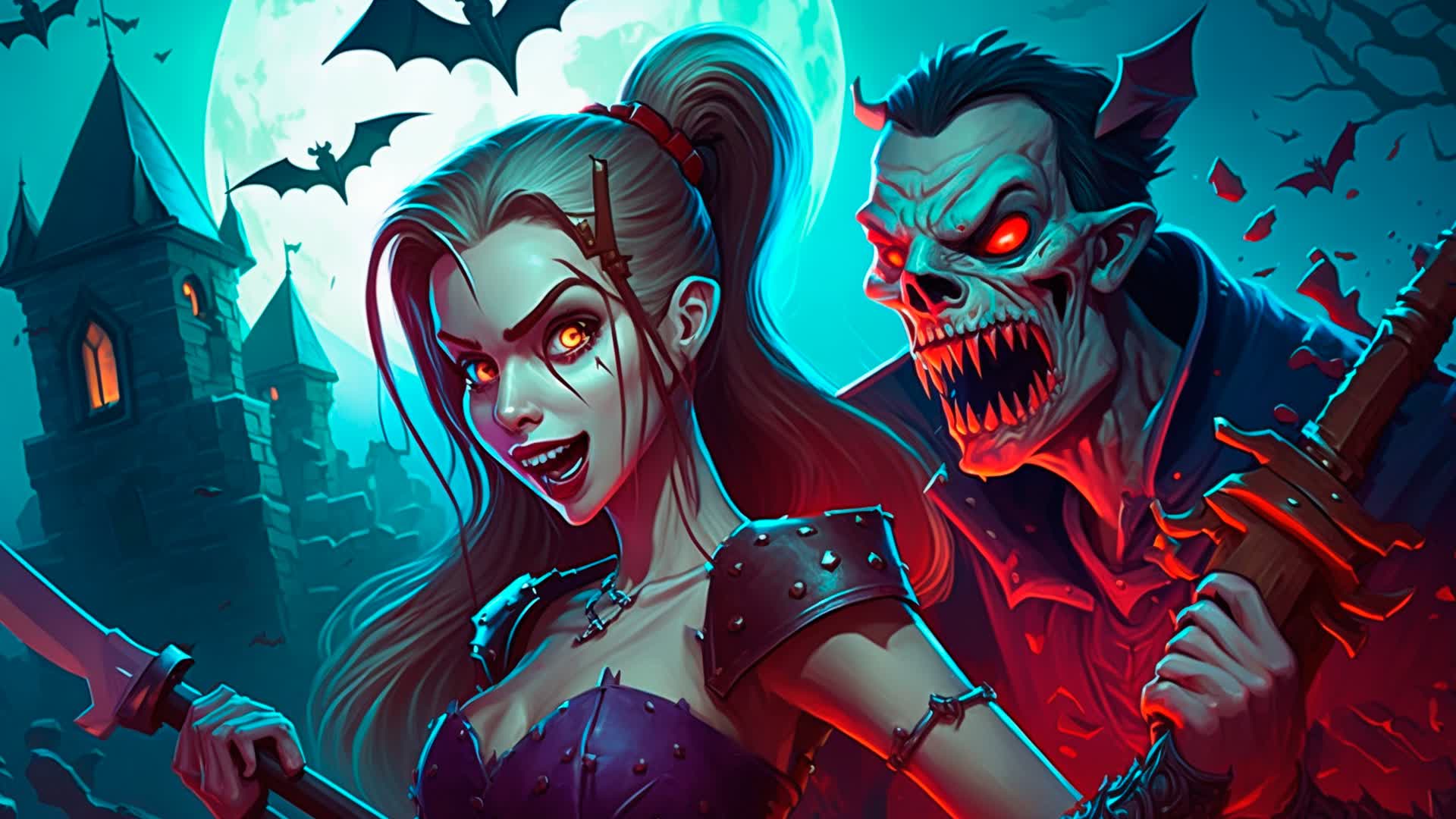 🧛 VAMPIRES VS ZOMBIES 🧟 [ foxxx ] – Fortnite Creative Map Code