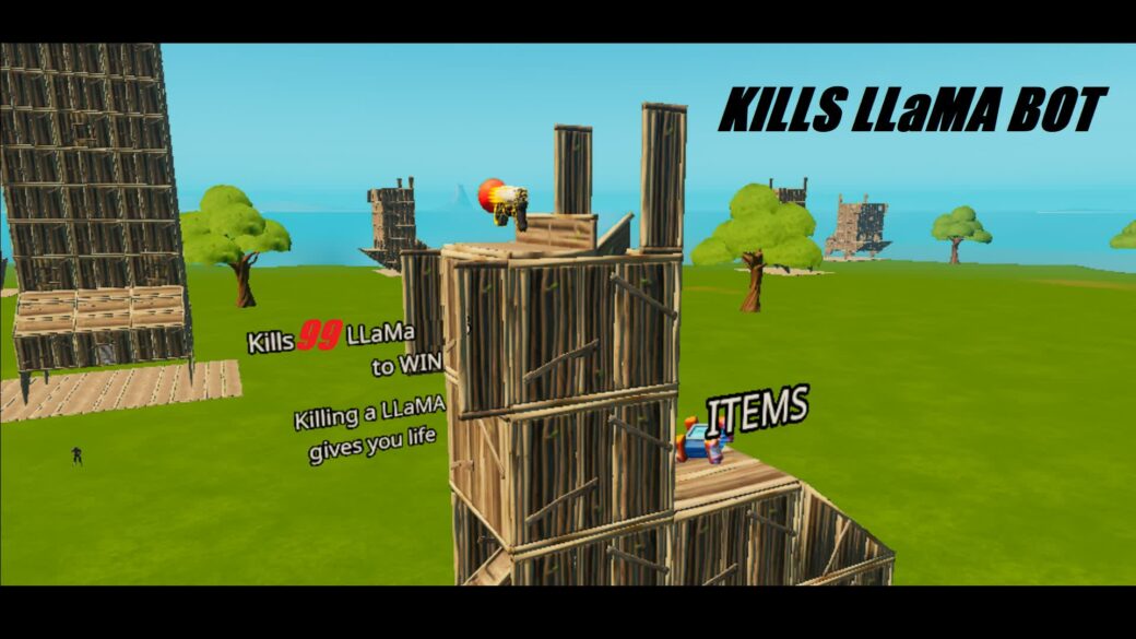 KILLS 99 LLaMA BOT [ psykofinn ] – Fortnite Creative Map Code