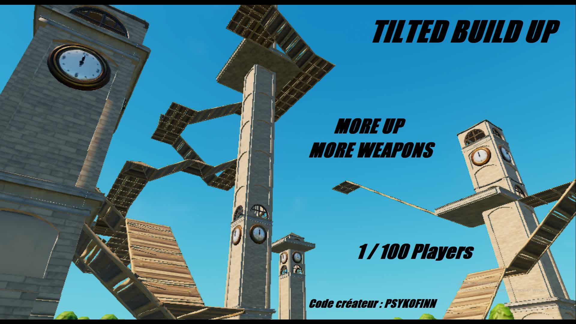 TILTED BUILD UP [ psykofinn ] – Fortnite Creative Map Code