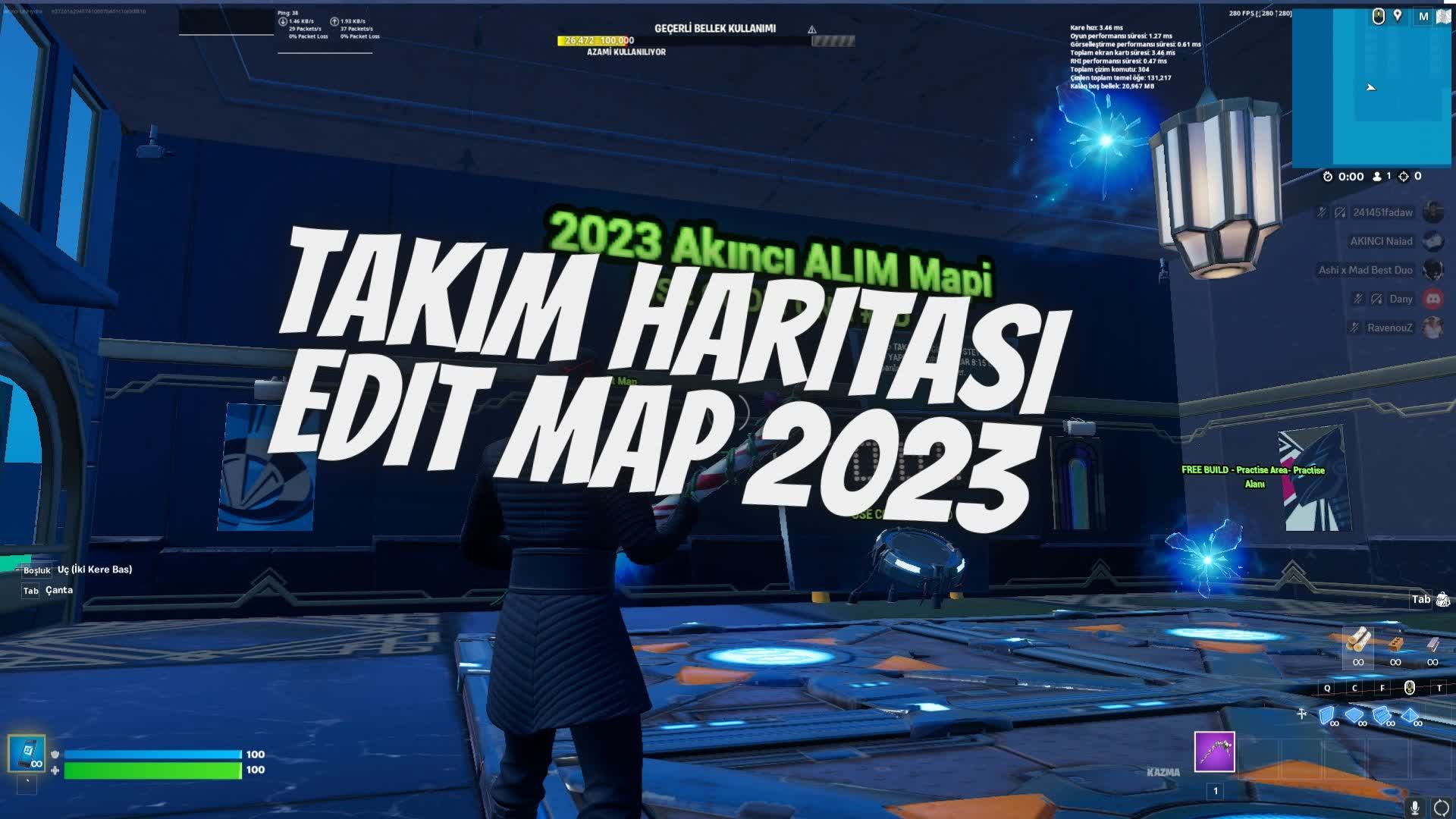 Edit Map - Takım'a Alım Haritası -v4 [ unh ] – Fortnite Creative Map Code
