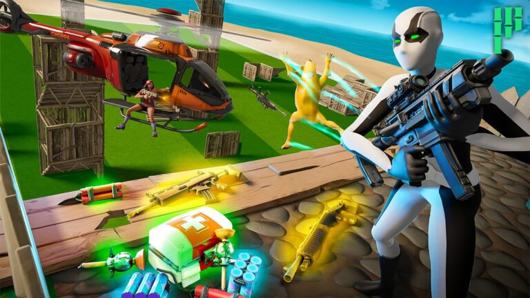 Maps created by pandvil at Fortnite Creative HQ