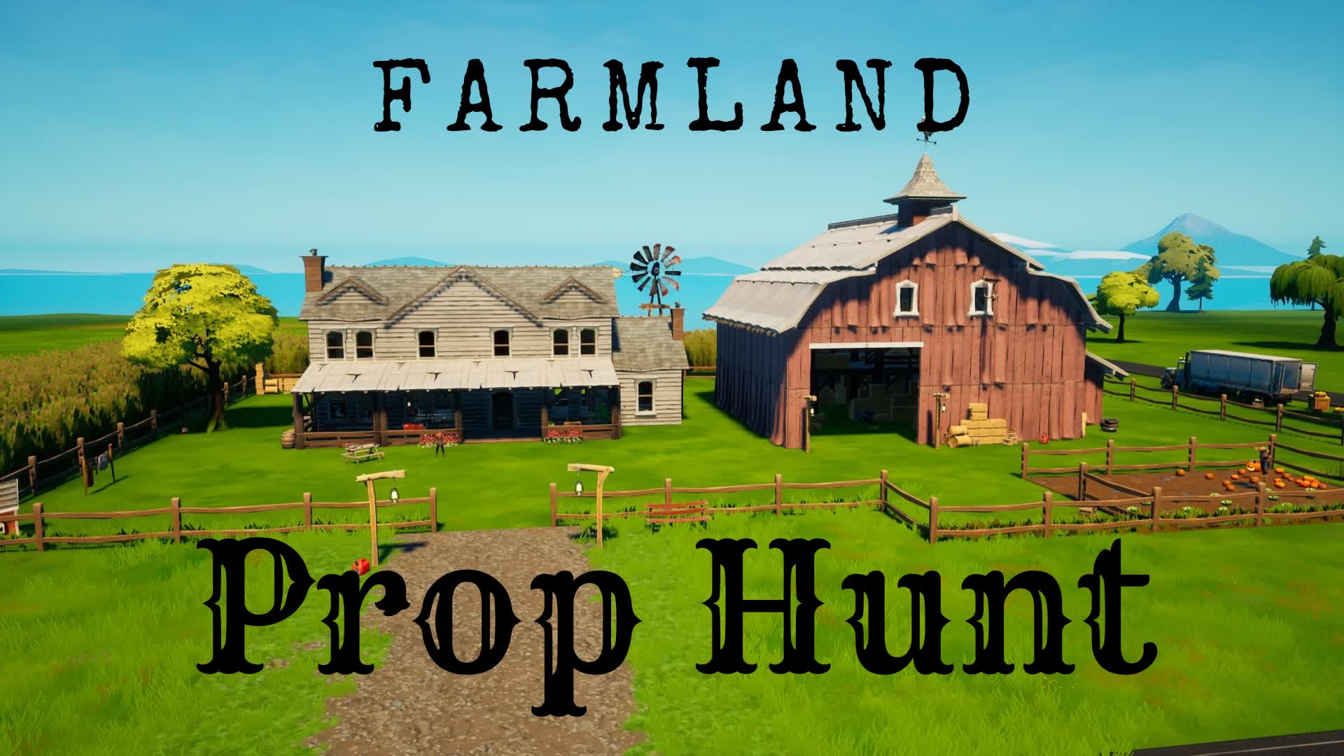 Farmland Prop Hunt [ cupcakers ] – Fortnite Creative Map Code