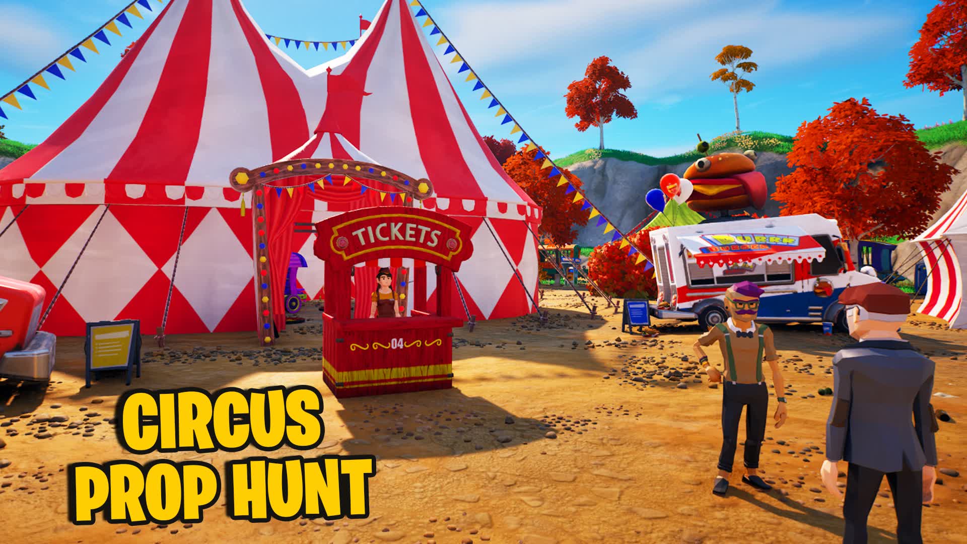 Prop Hunt Circus [ bonnie-kiwi ] – Fortnite Creative Map Code