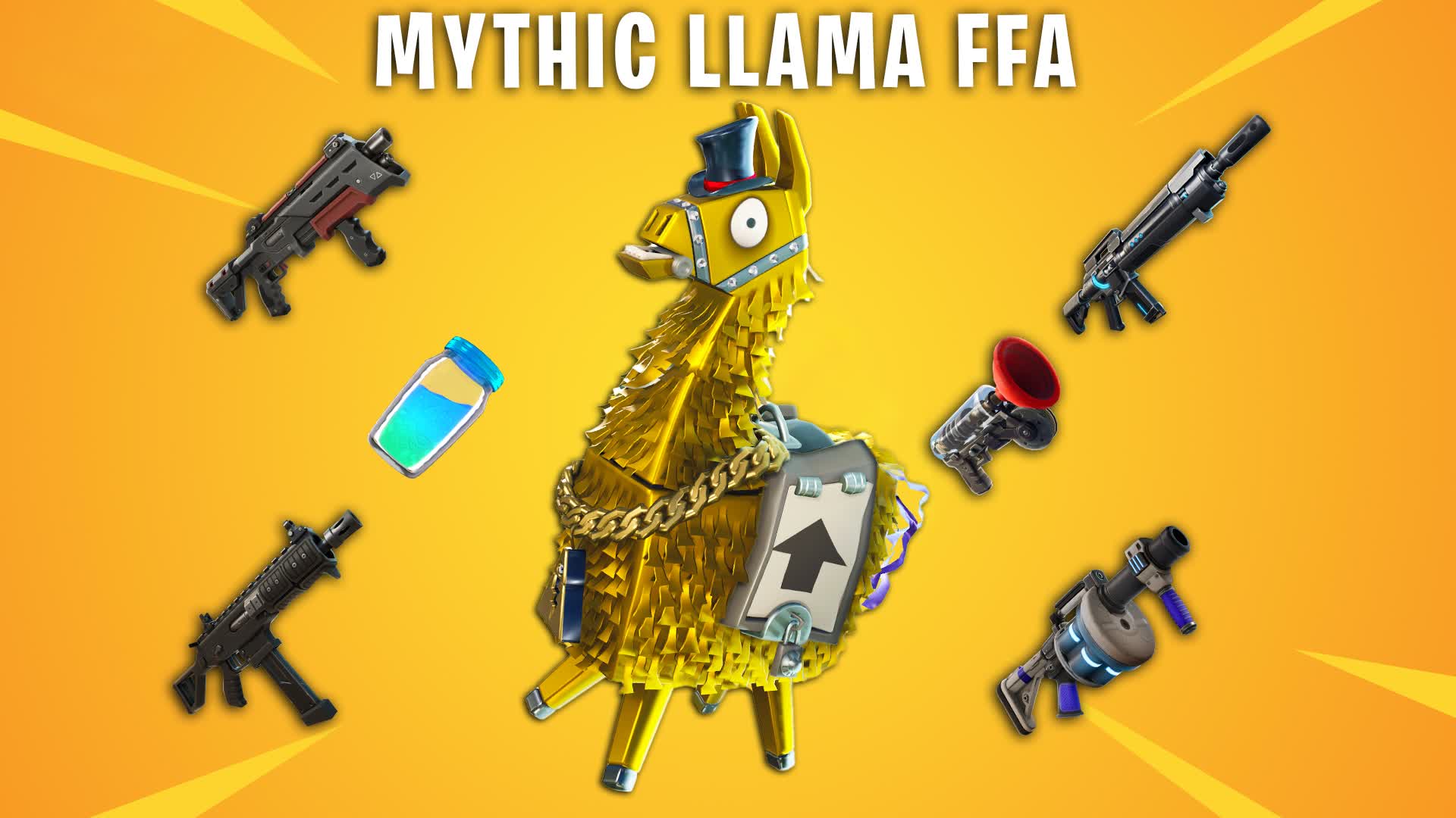 🆕MYTHIC LLAMA FFA🏆 [ rabiesfn ] – Fortnite Creative Map Code