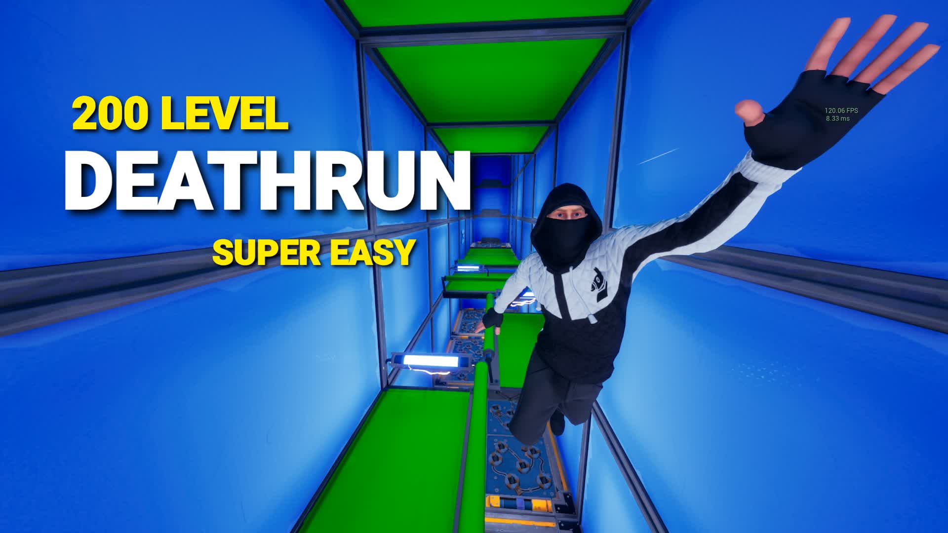 200 LEVEL SUPER EASY DEATHRUN [ honediggy ] – Fortnite Creative Map Code