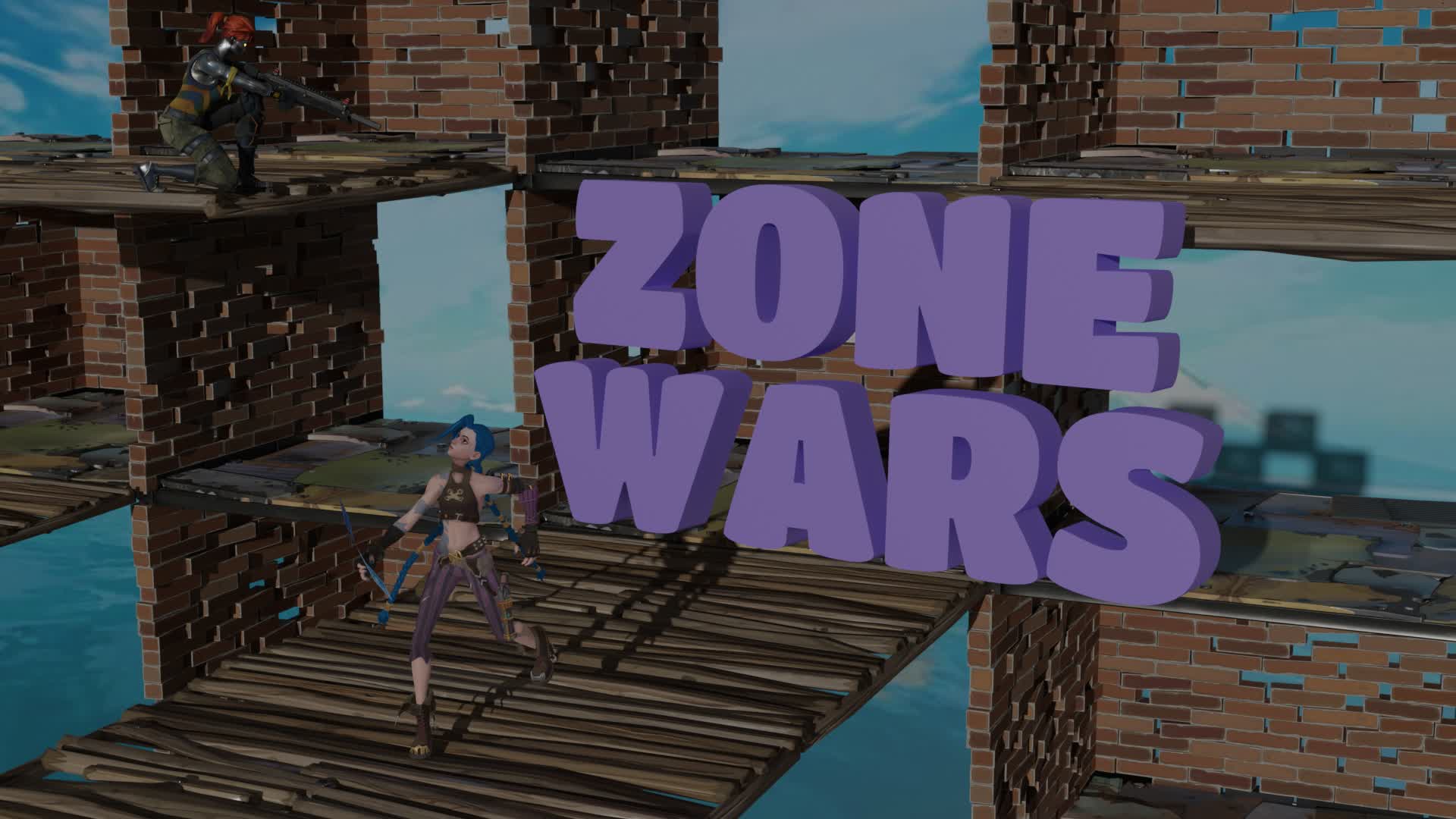 📍 ZONE WARS [ halverto ] – Fortnite Creative Map Code