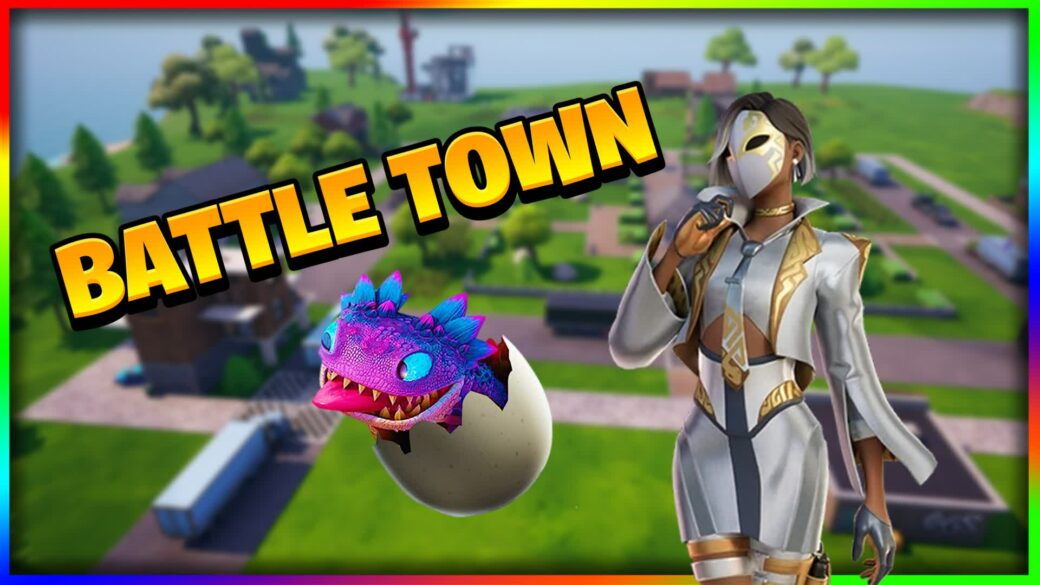 BATTLE TOWN [ yt-pepe ] – Fortnite Creative Map Code