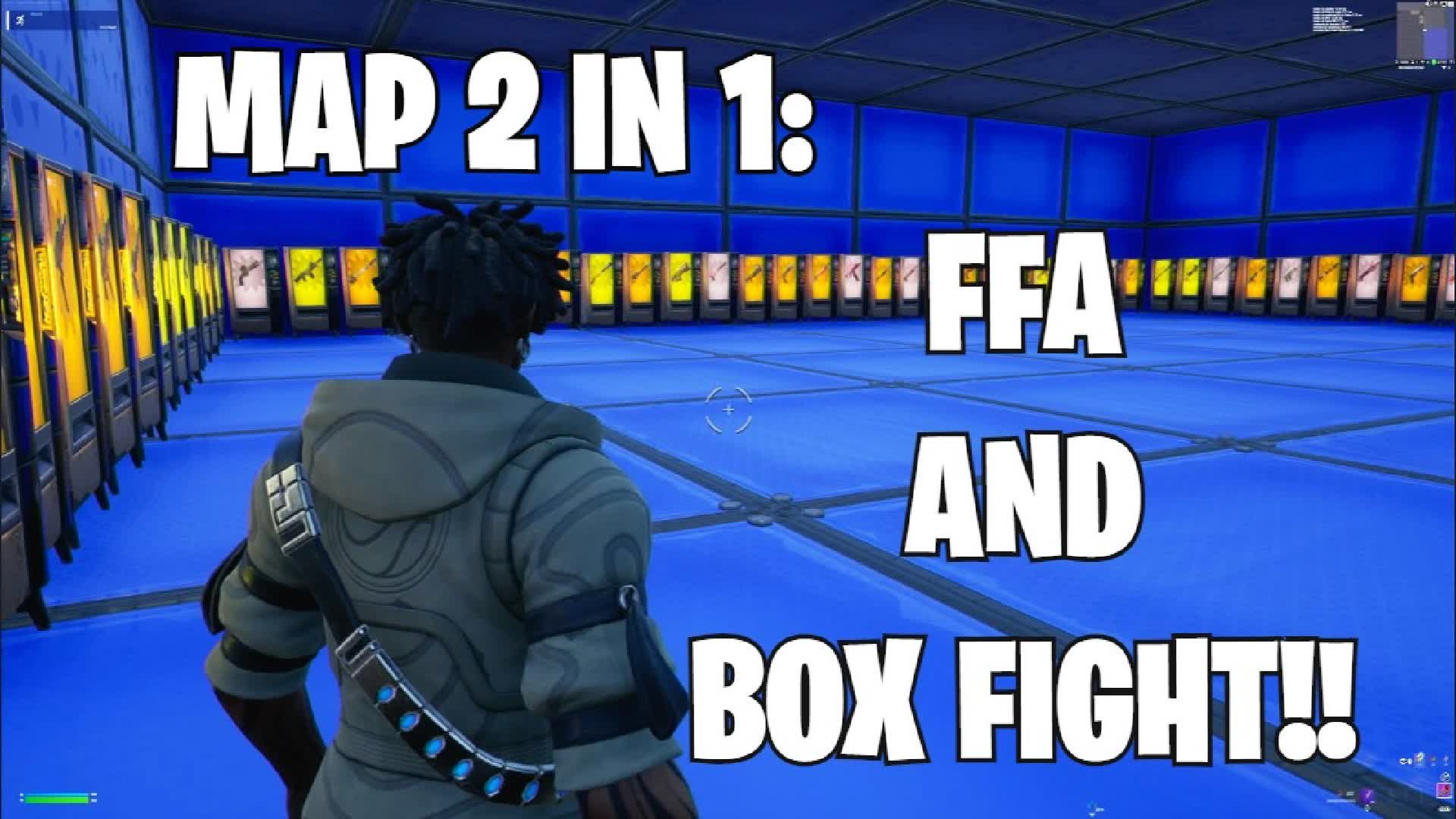 Black vs White FFA/BOX FIGHT! [ j3ff ] – Fortnite Creative Map Code