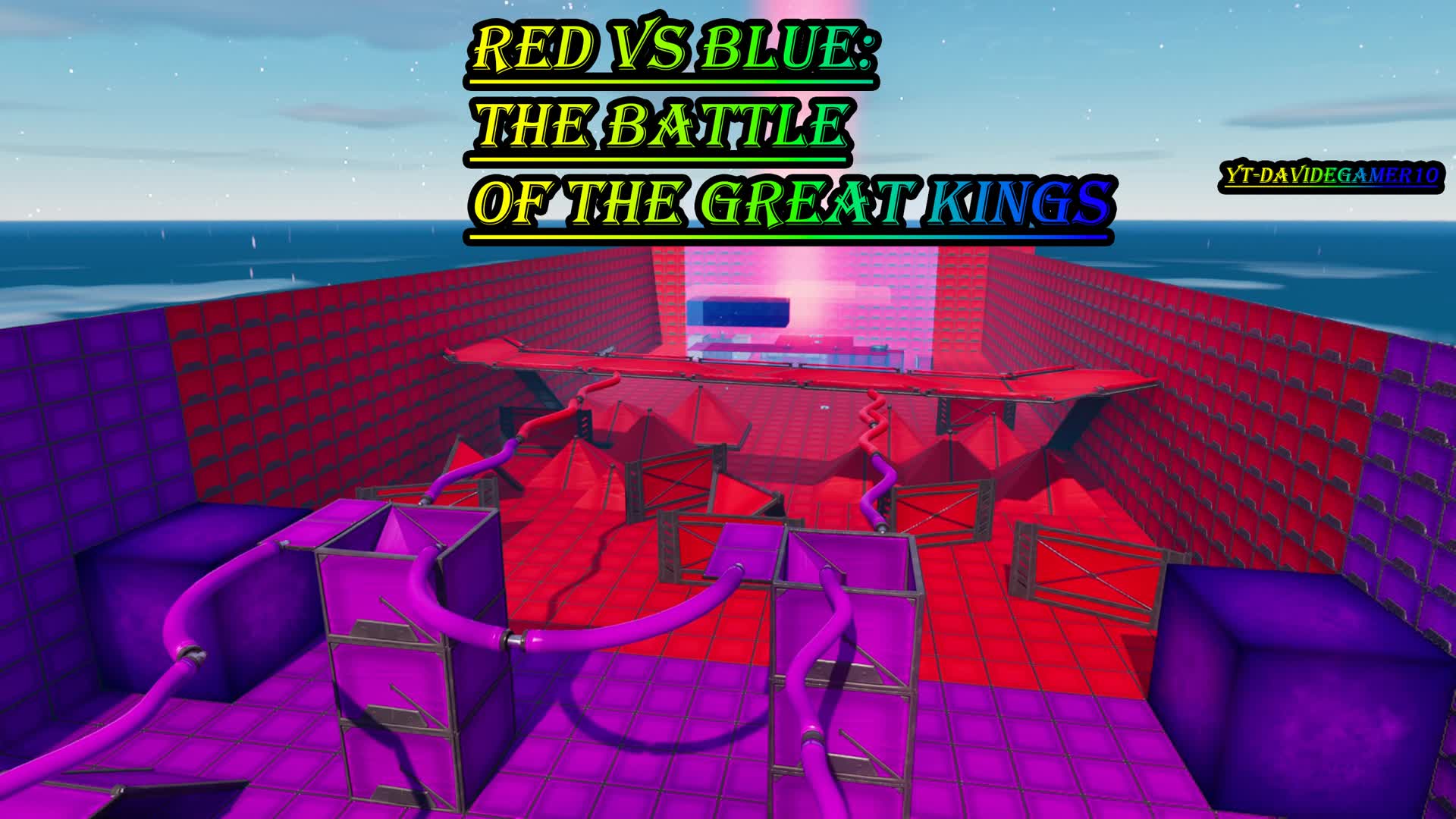 Red vs Blue:Battle of the Great Kings [ yt-davidegamer10 ] – Fortnite ...