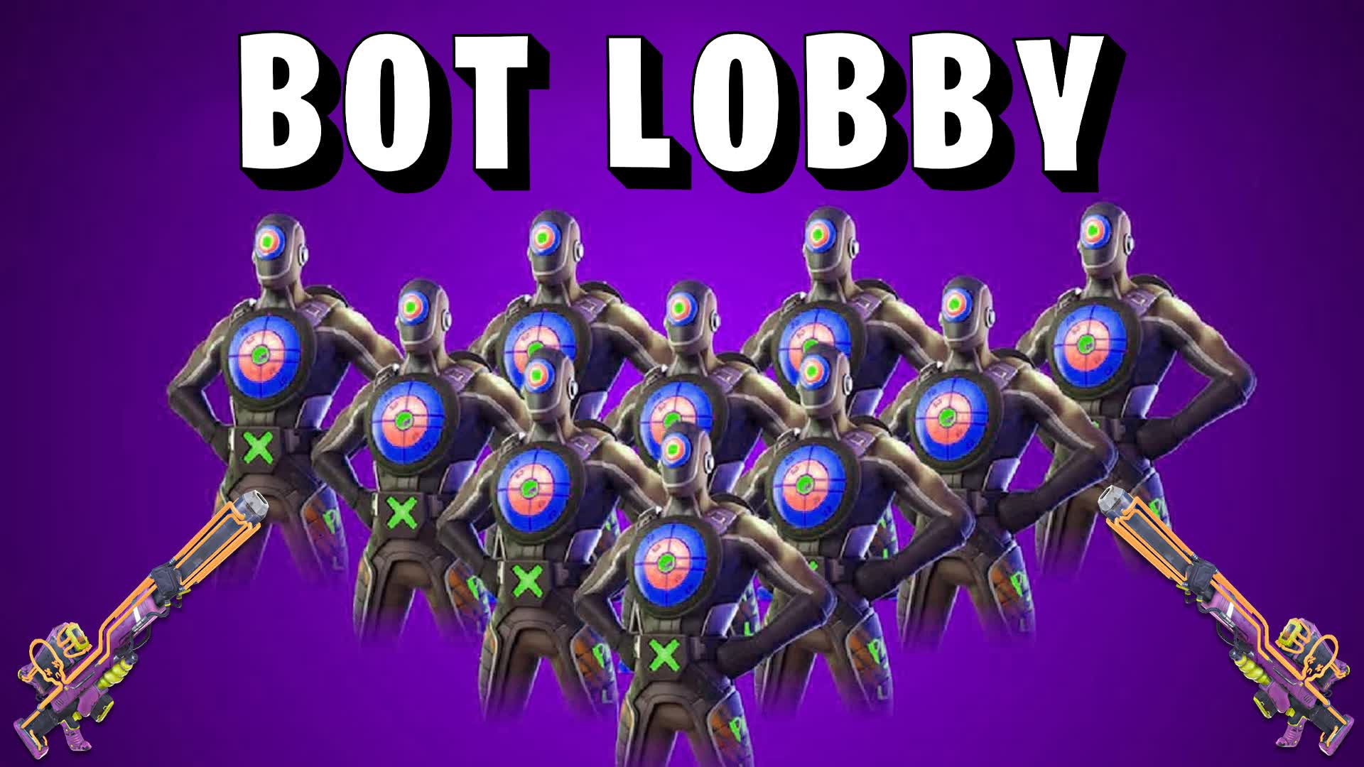 🤖 99 BOTS - MYTHIC 🤖 [ ferjusyt ] – Fortnite Creative Map Code