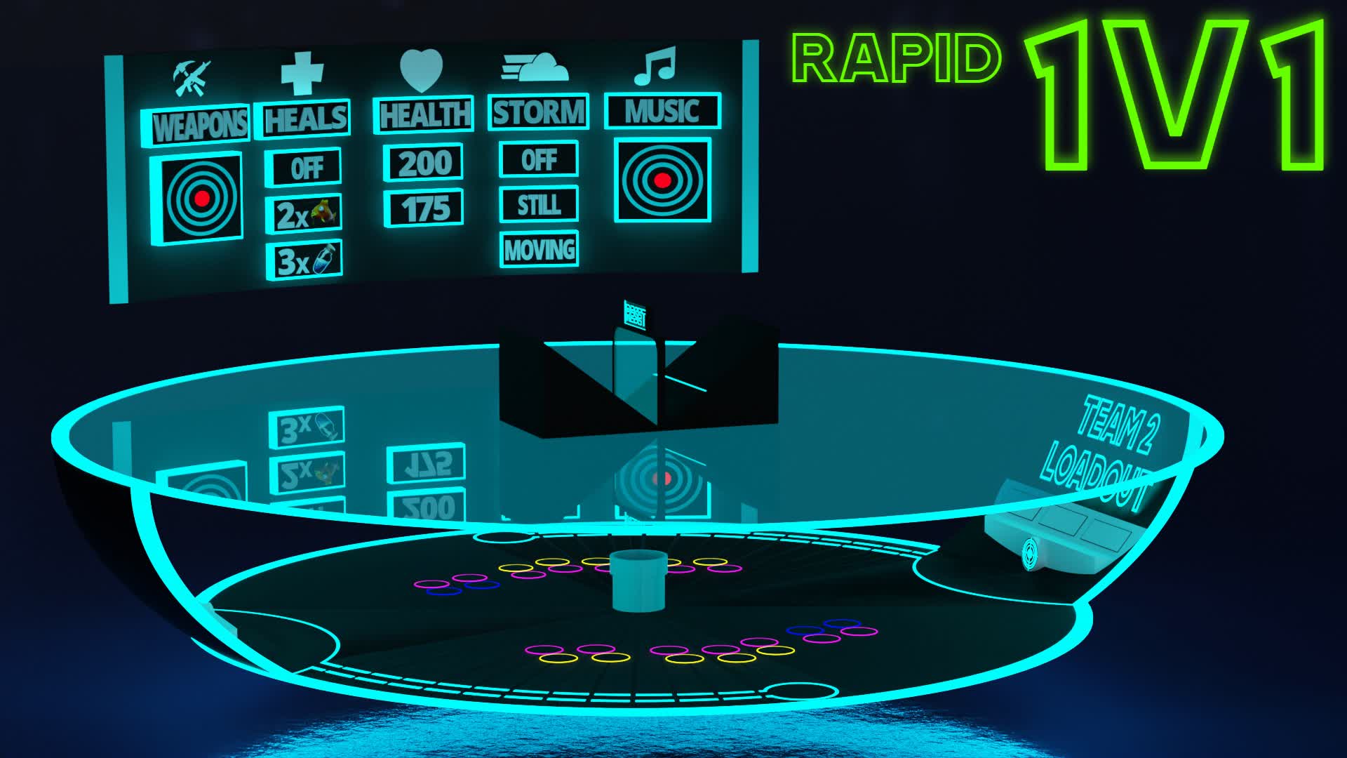 💯[PRO] RAPID 1V1 | MOVING ZONE 🌀 [ cosmicskoll ] – Fortnite Creative ...