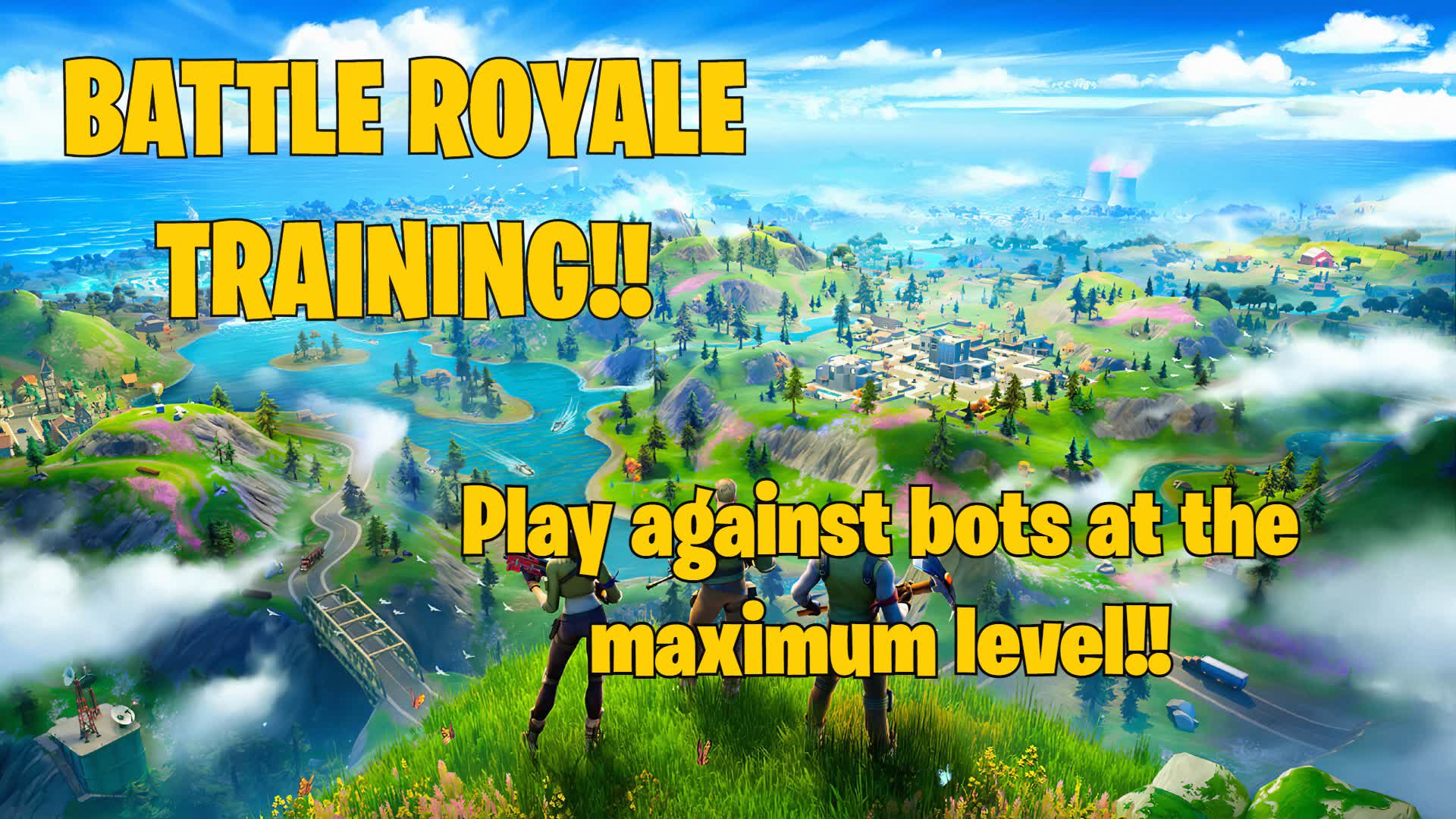 Battle Royale training [ j3ff ] – Fortnite Creative Map Code