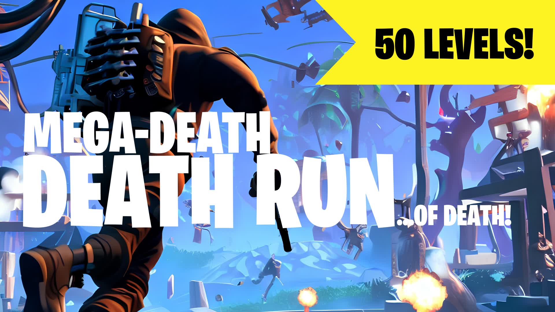 Mega-Death Deathrun of...Death [ klla_km ] – Fortnite Creative Map Code