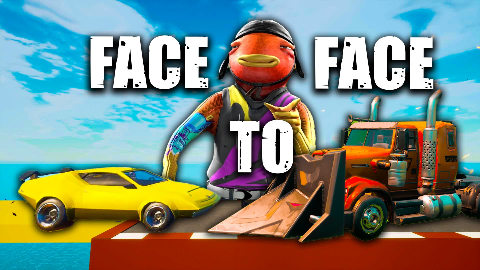 FACE TO FACE 💀💀 [ spiker ] – Fortnite Creative Map Code